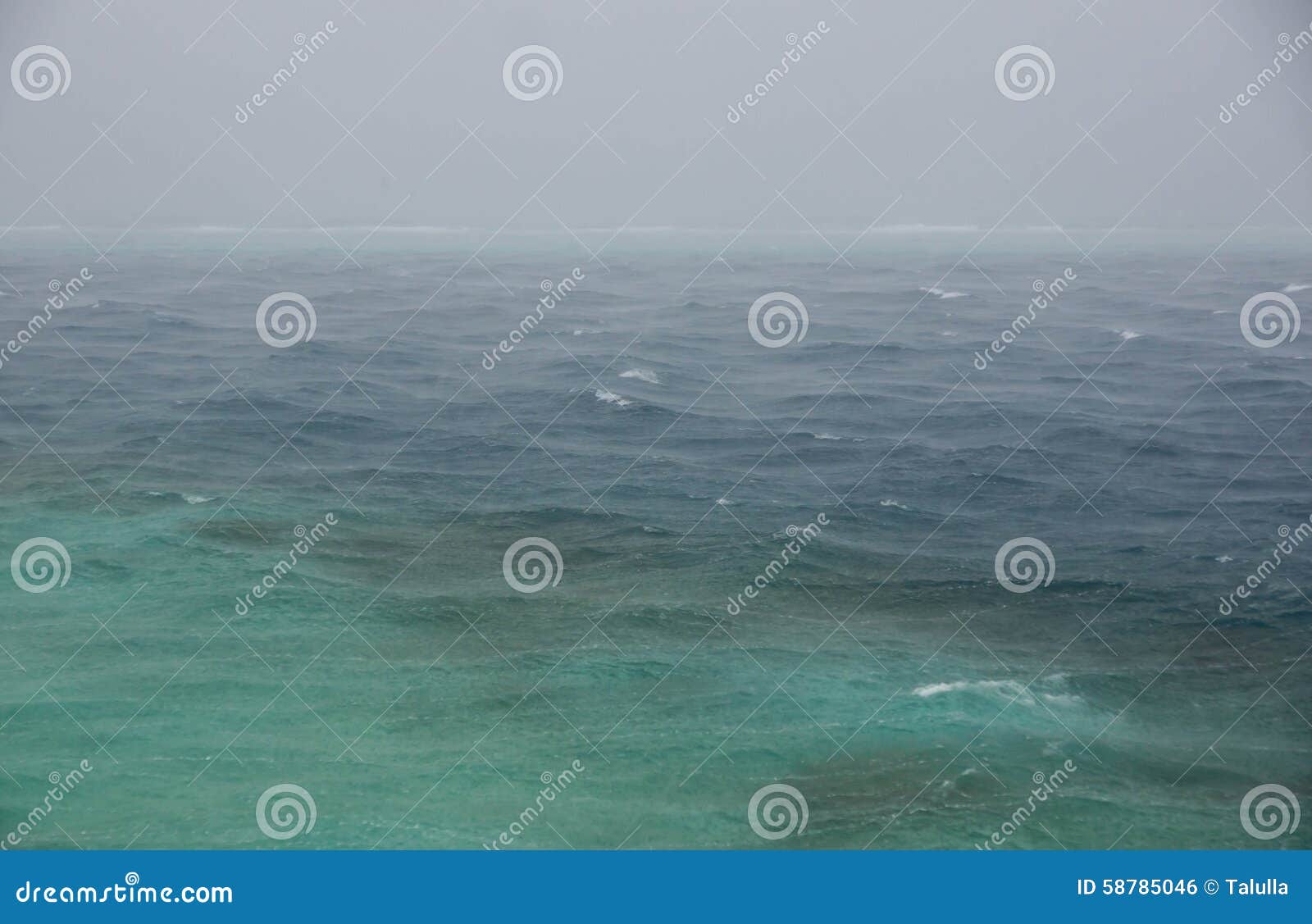 Tropical Rainfall Over the Indian Ocean Stock Photo - Image of travels ...