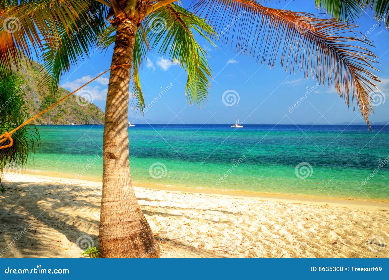 Tropical relax stock photo. Image of outdoor, coastal - 8635300