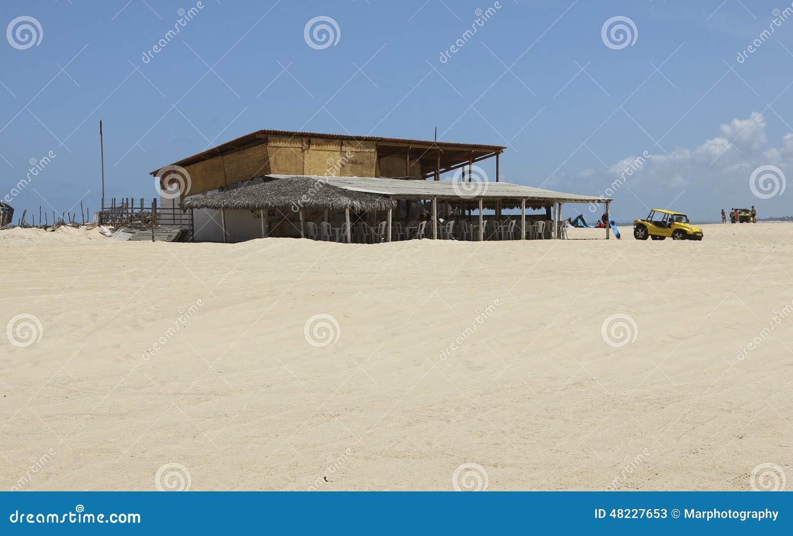 Tropical Restaurant Shack stock image. Image of tropics - 48227653