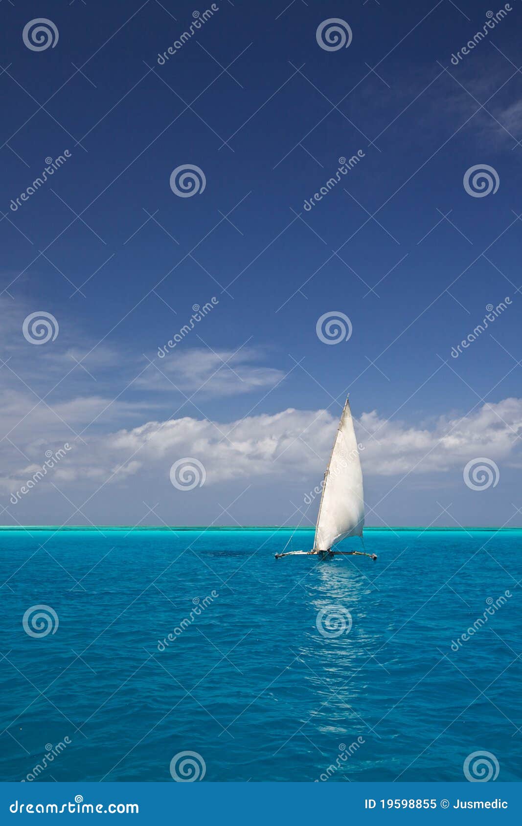 Tropical sailing stock image. Image of relaxing, vacation - 19598855