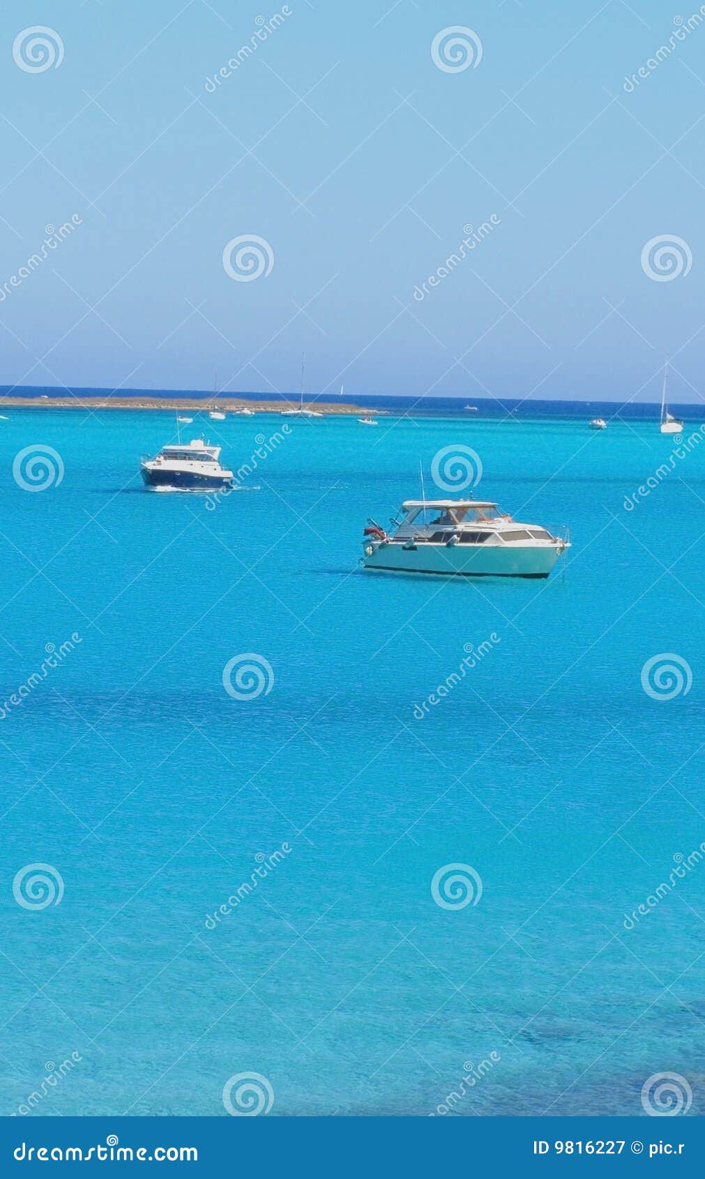 Tropical sailing stock image. Image of beautiful, summertime - 9816227