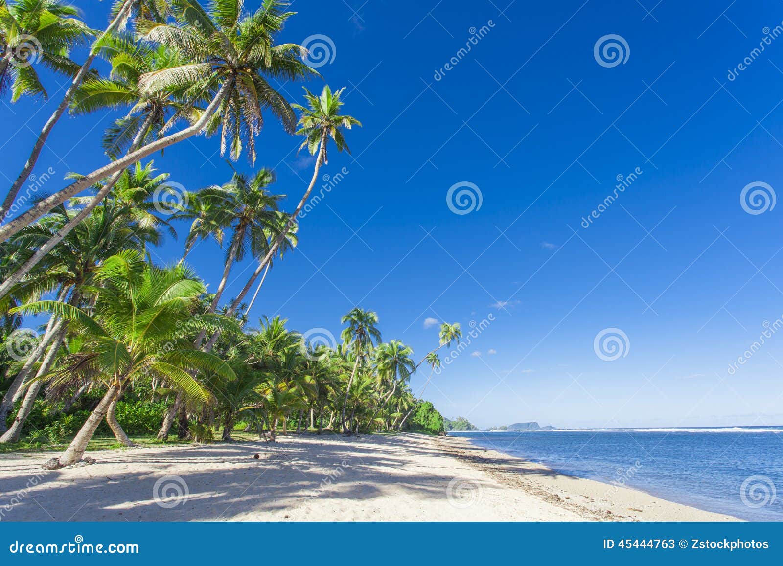 Tropical Samoa stock image. Image of island, summer, turquoise - 45444763
