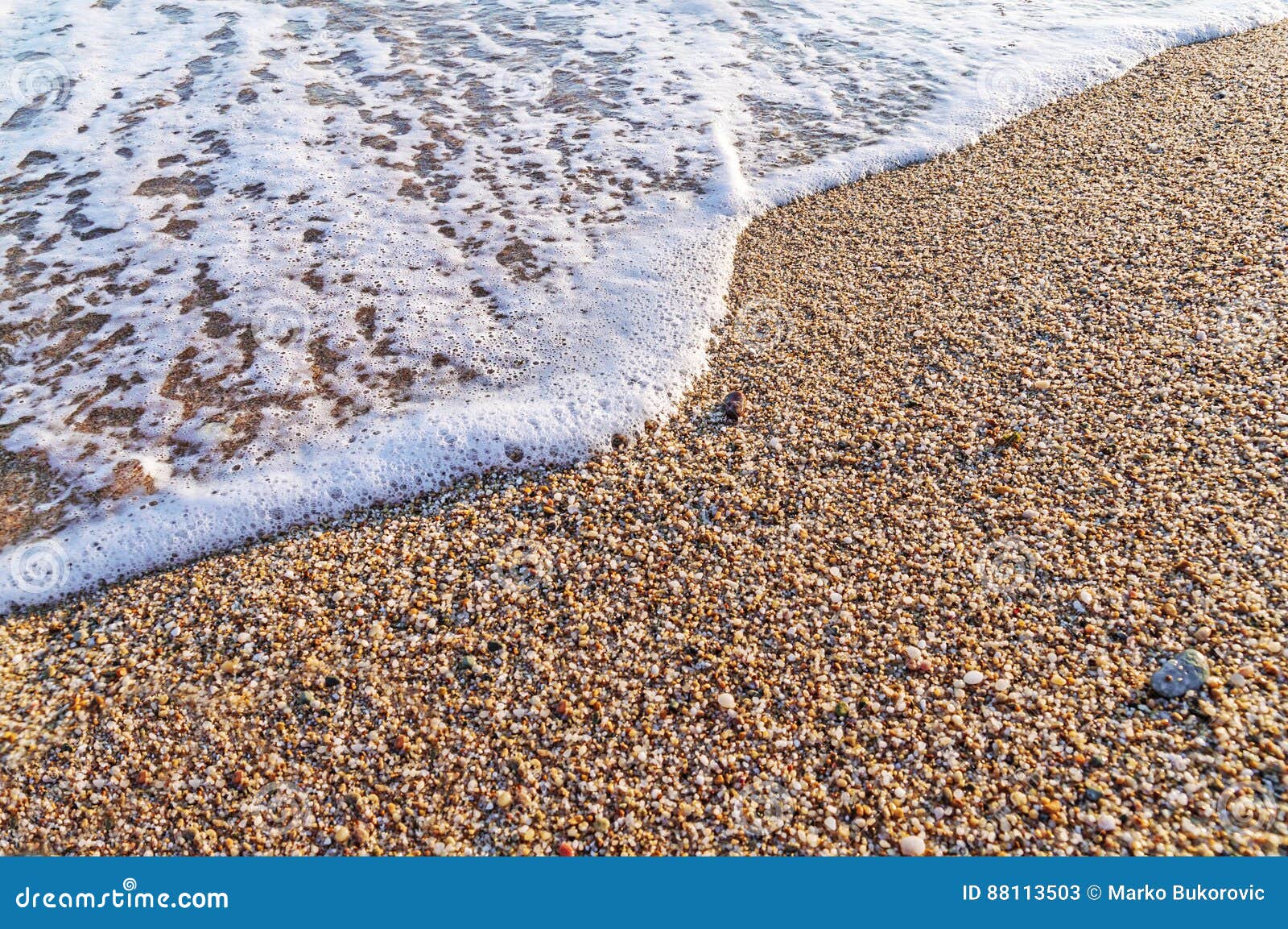 Tropical Sand Beach with Wave Stock Image - Image of holiday, summer ...