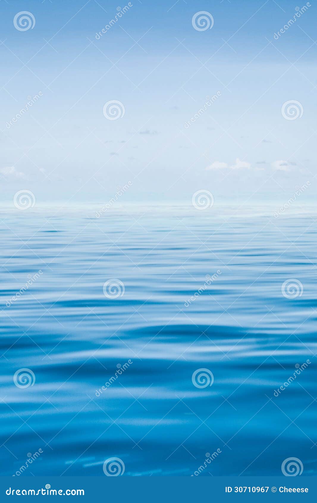 The Tropical Sea with Blue Water Stock Image - Image of clouds, natural ...