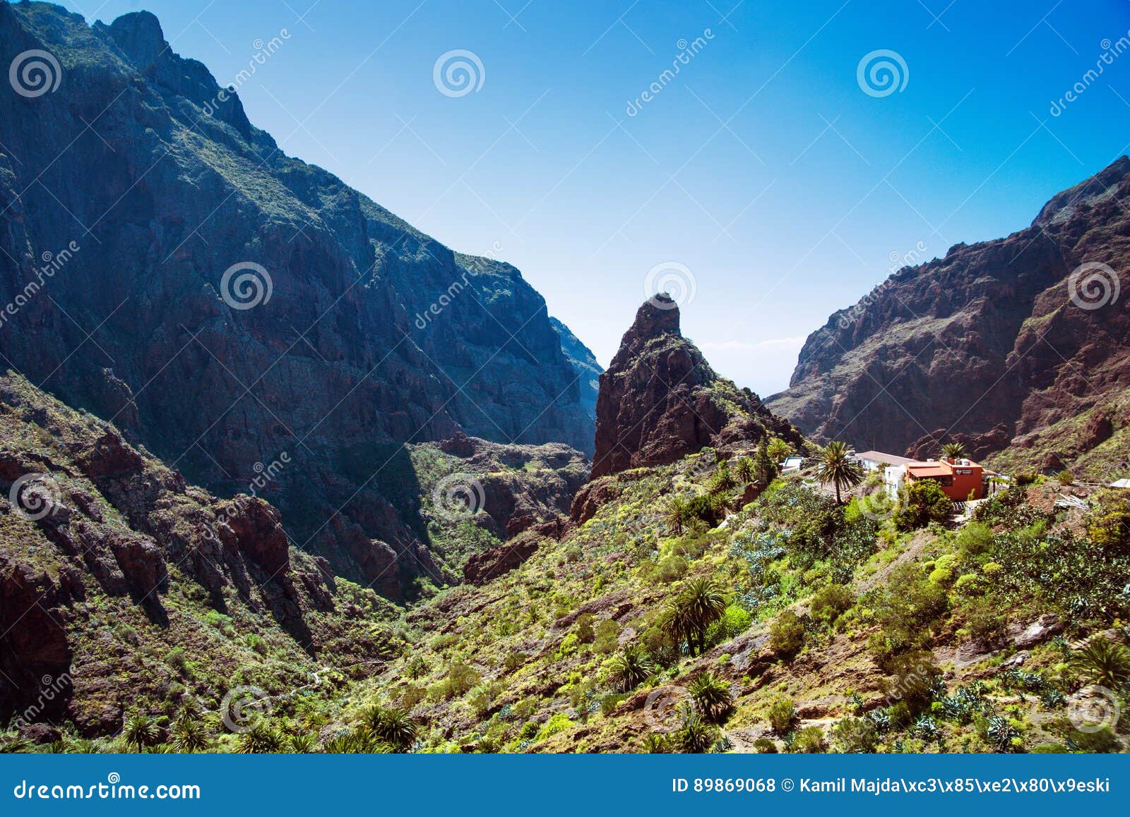 Tropical, Sharp Mountains, Greenery, Landscape Stock Photo - Image of ...
