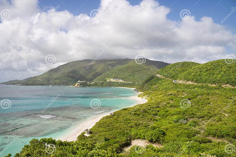 Tropical shoreline stock photo. Image of destination - 13113134
