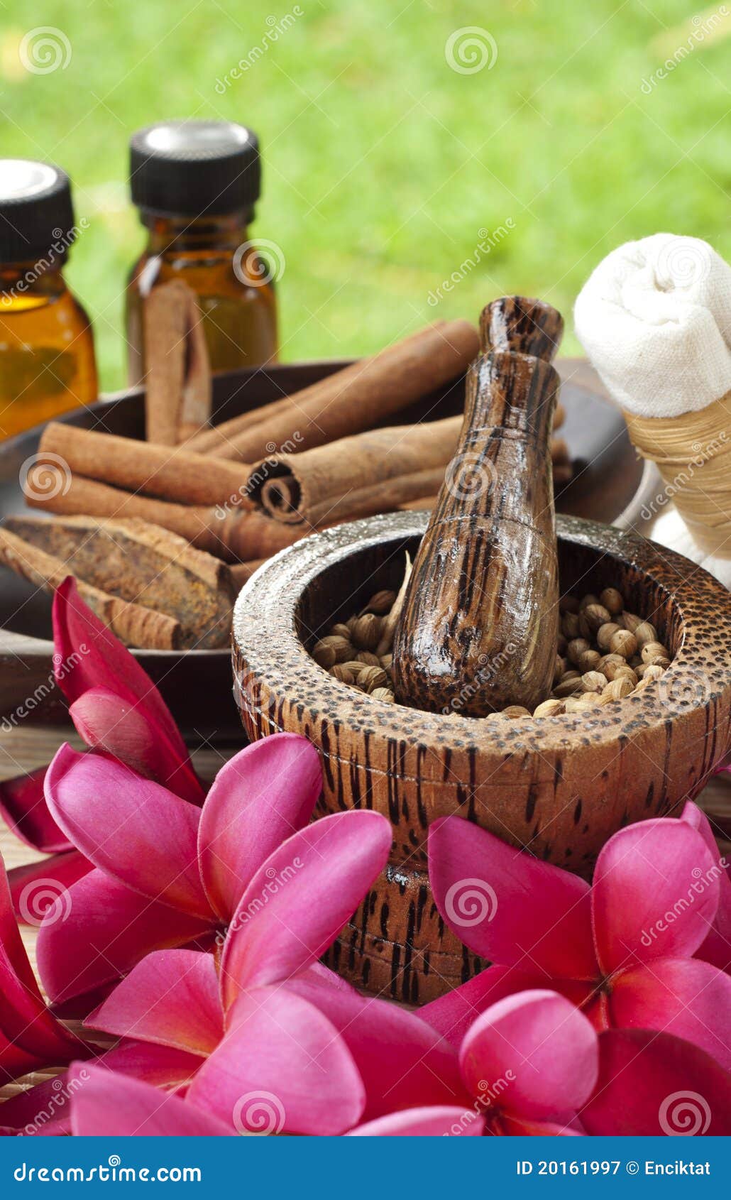 Tropical Spa and Aromatherapy Stock Image - Image of incense, health ...