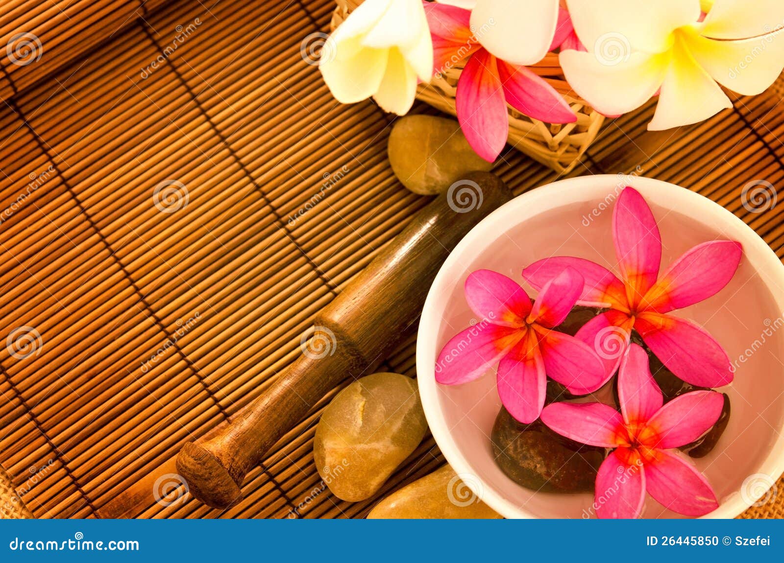 Tropical spa setting stock photo. Image of aroma, cleanse - 26445850