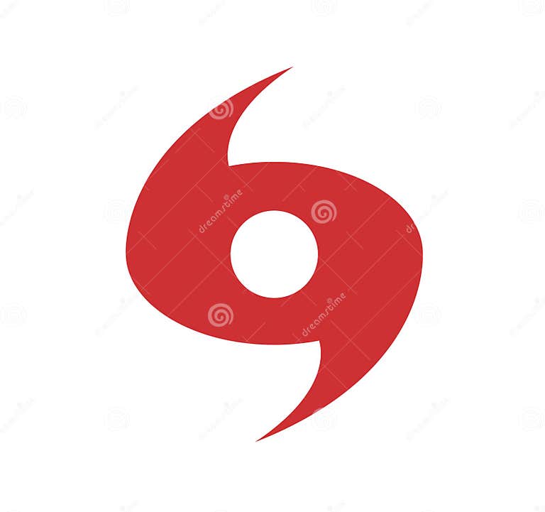 Tropical Storm Symbol stock vector. Illustration of storm - 217829