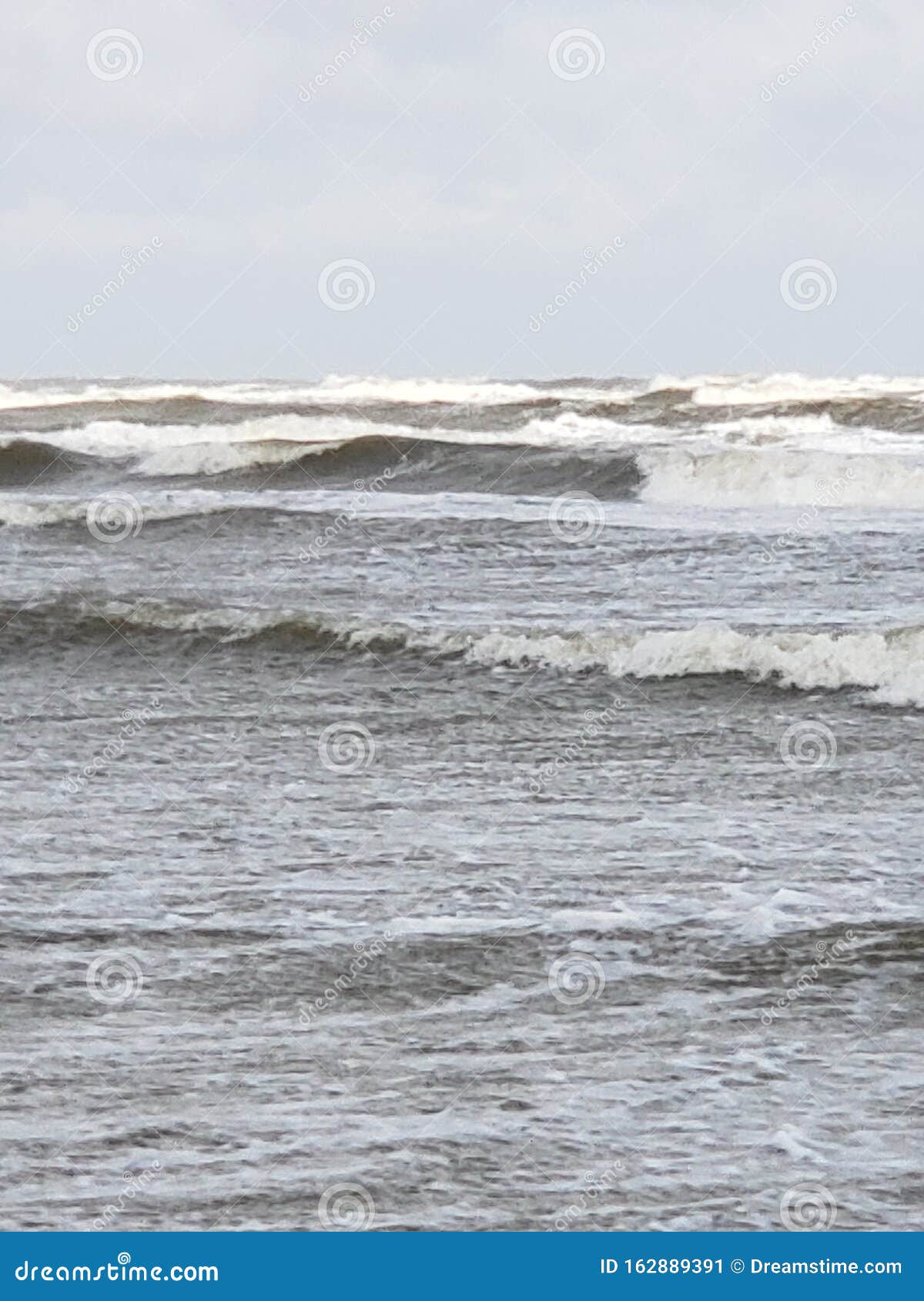 Tropical storm waves Texas stock image. Image of water - 162889391