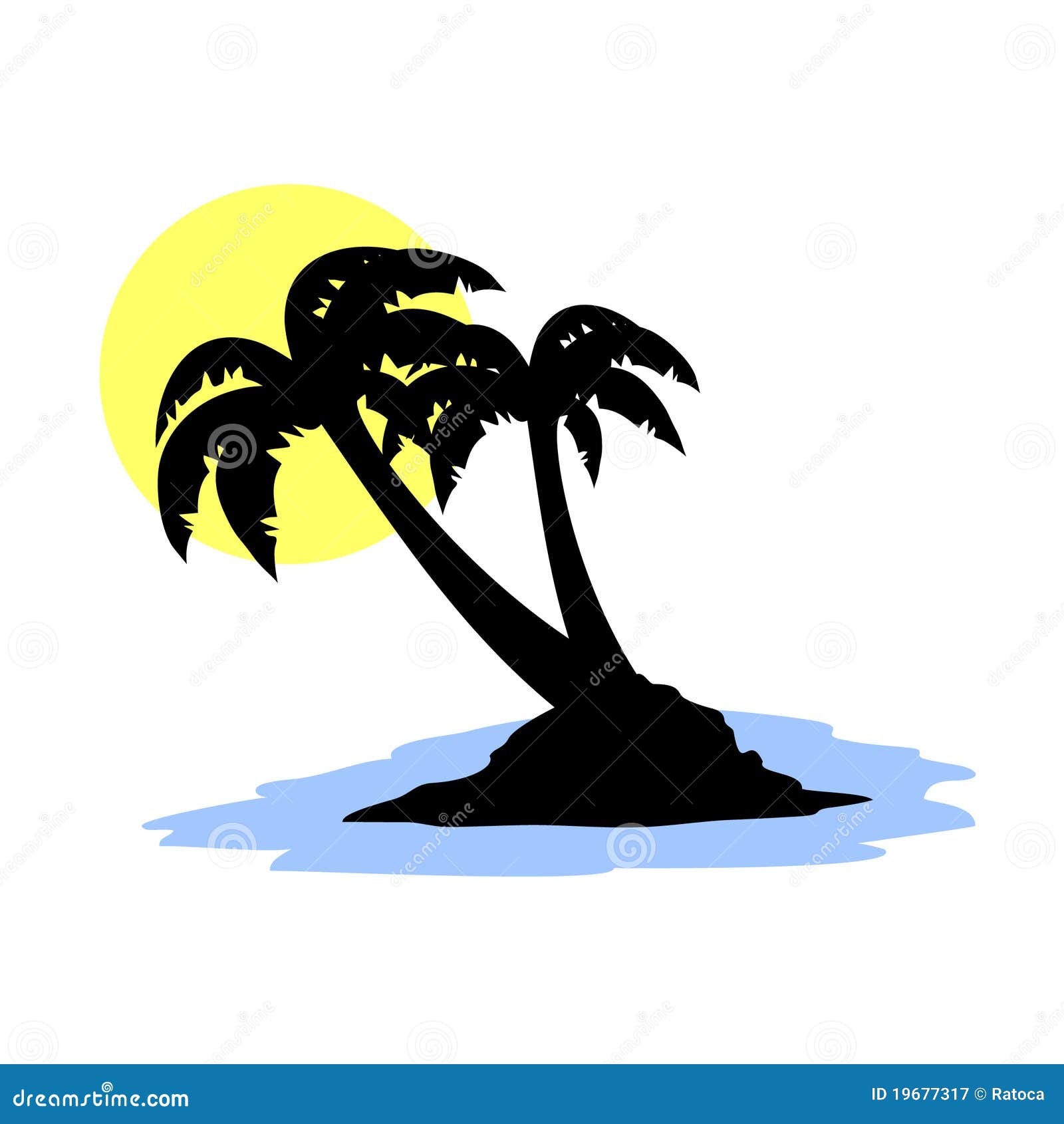 Tropical sun stock vector. Illustration of creative, shiny - 19677317