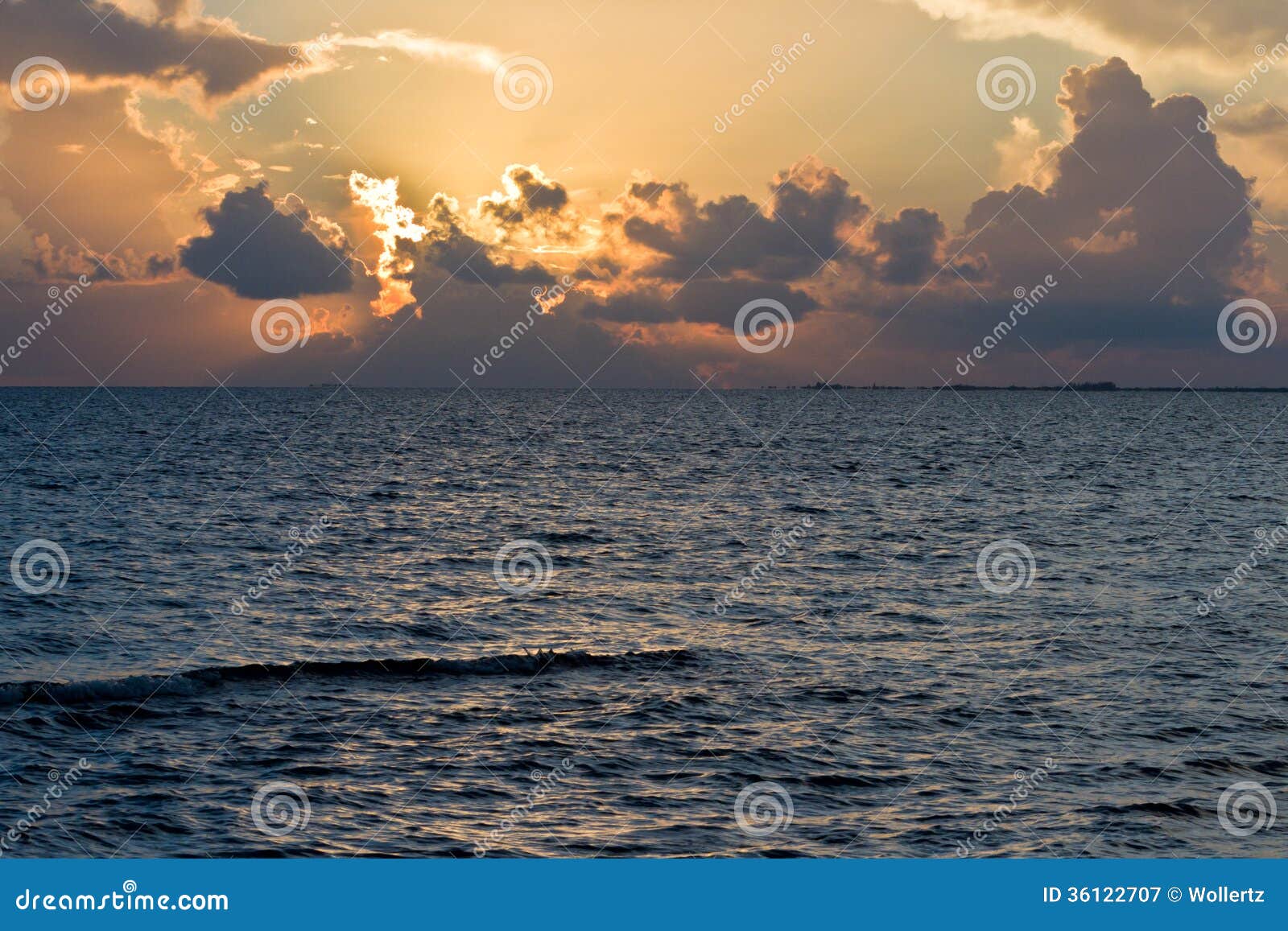 Tropical sun rise stock image. Image of ocean, beautiful - 36122707