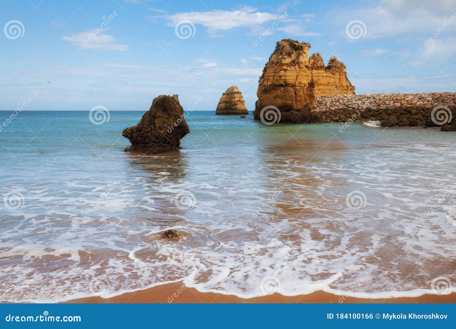 Tropical Sunny Summer Beach Stock Photo - Image of atlantic, vacation ...