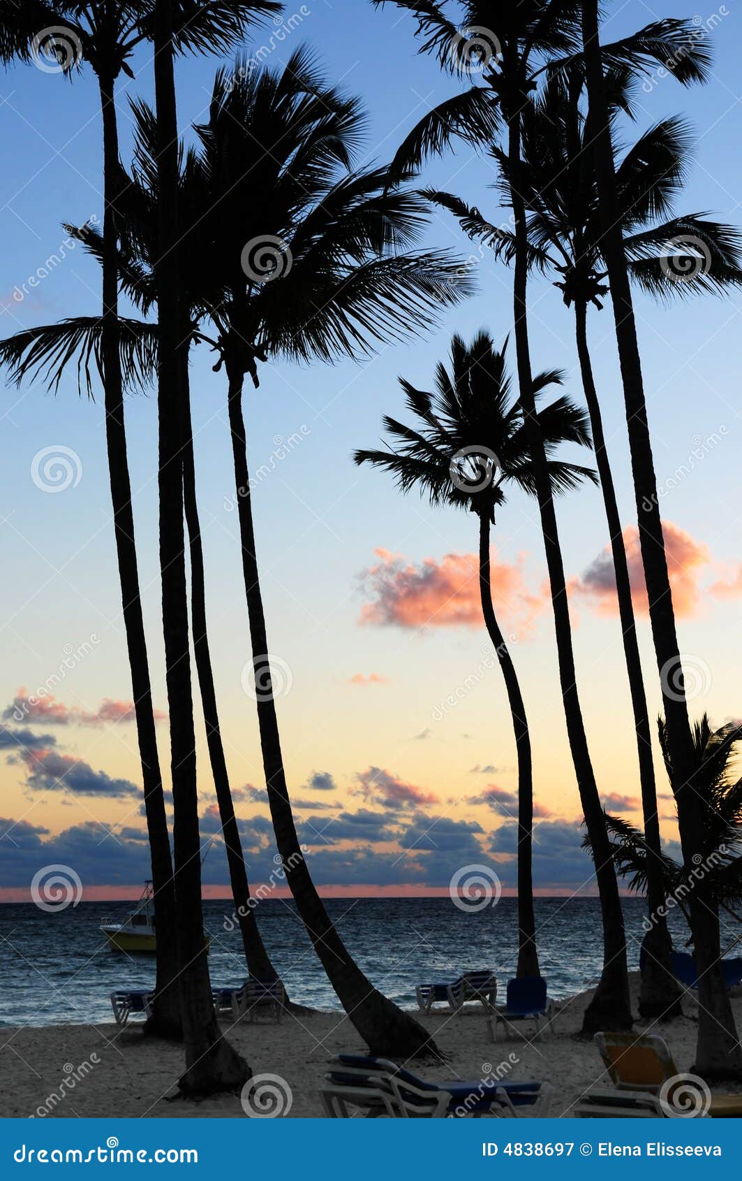 Tropical sunrise stock image. Image of peaceful, destination - 4838697
