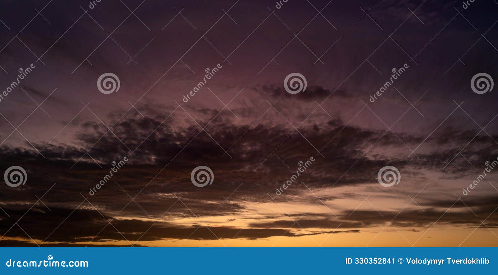 Tropical Sunset. Beautiful Sunset Sky with Clouds. Orange Sunset, Dark Clouds in Sky Stock Image ...