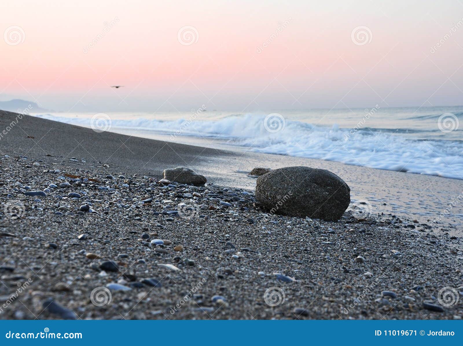 Tropical Sunsete Evening Beach Stock Image - Image of breeze, rote ...