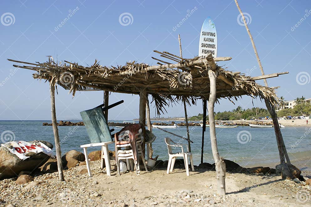 Tropical Surf Shack stock image. Image of rent, shelter - 755197