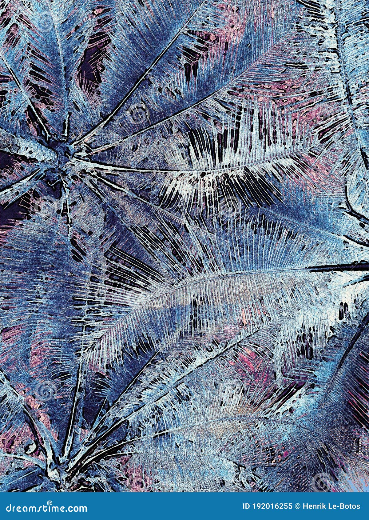 Tropical Synthwave Palm Trees Stock Image - Image of winter, tree ...