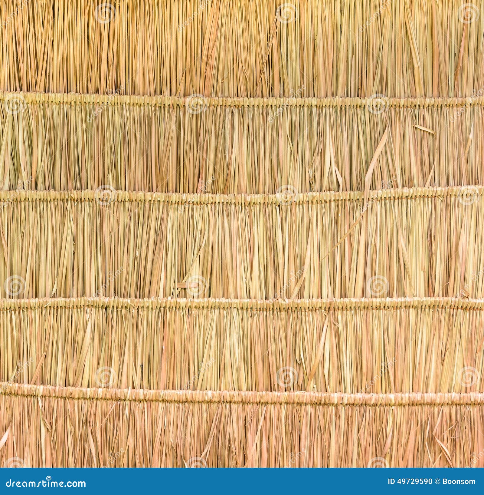 Tropical Thatched Roof Background Stock Photo - Image of shelter, leaf ...