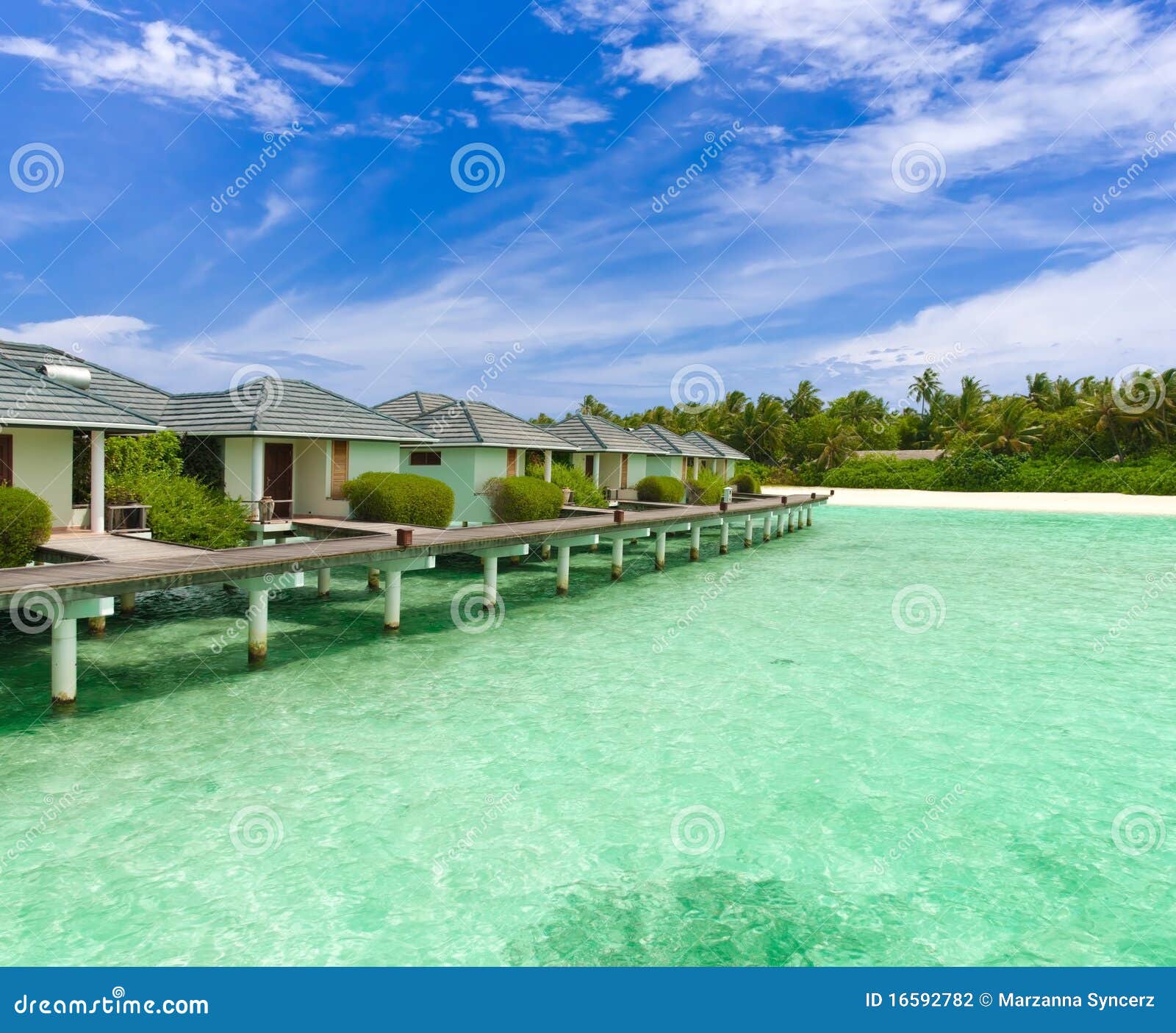 Tropical Waters stock photo. Image of maldives, tropical - 16592782