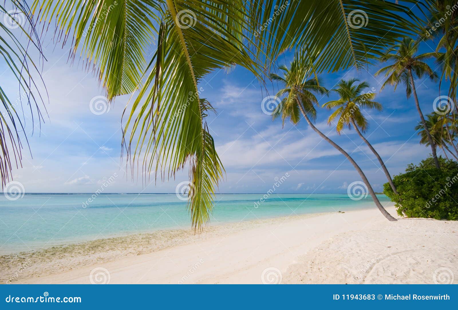 Tropisch strand stock afbeelding. Image of zeegezicht - 11943683