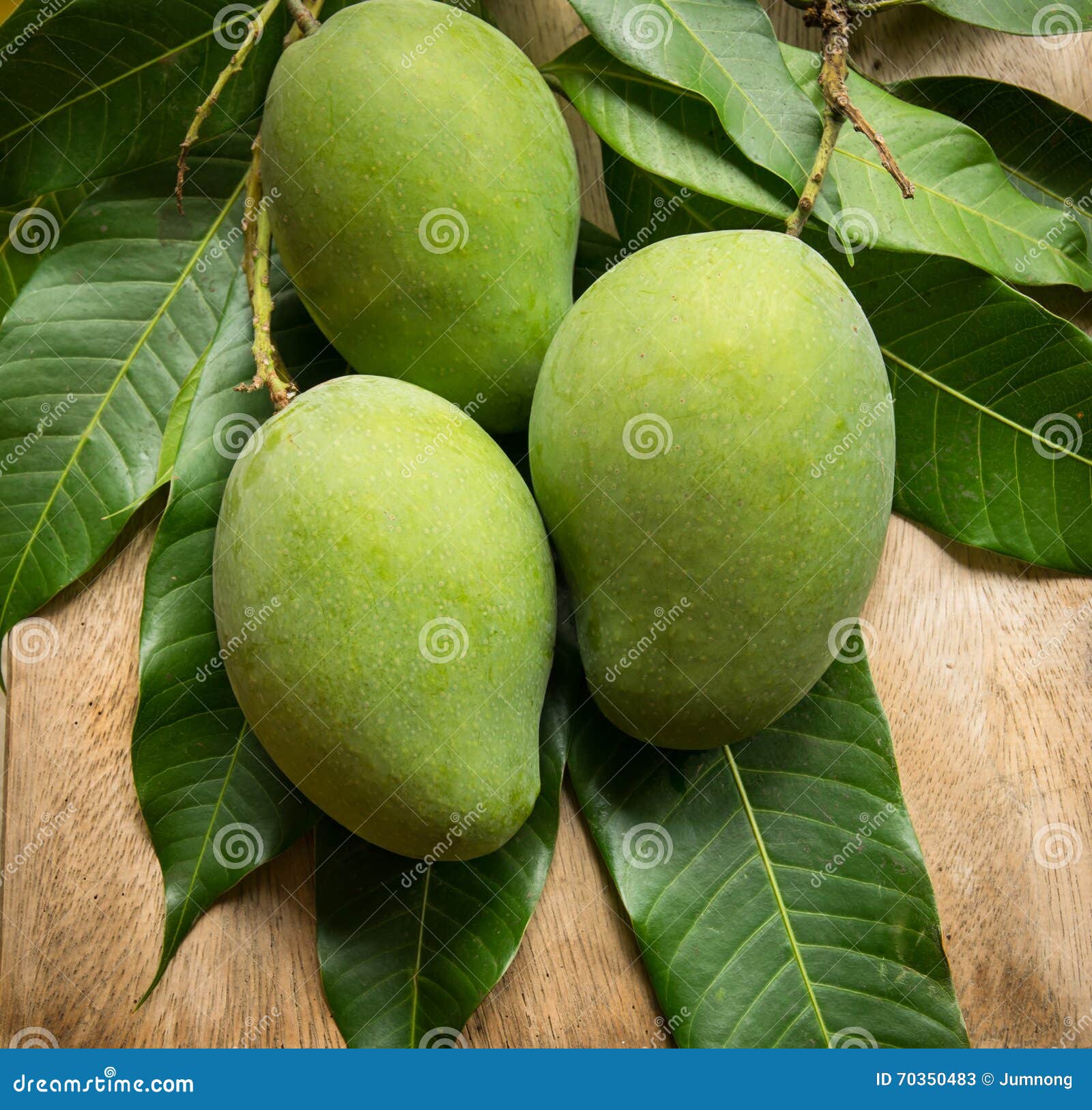 Tropische Frucht Der Grünen Mango Stockbild - Bild von frisch, frucht ...