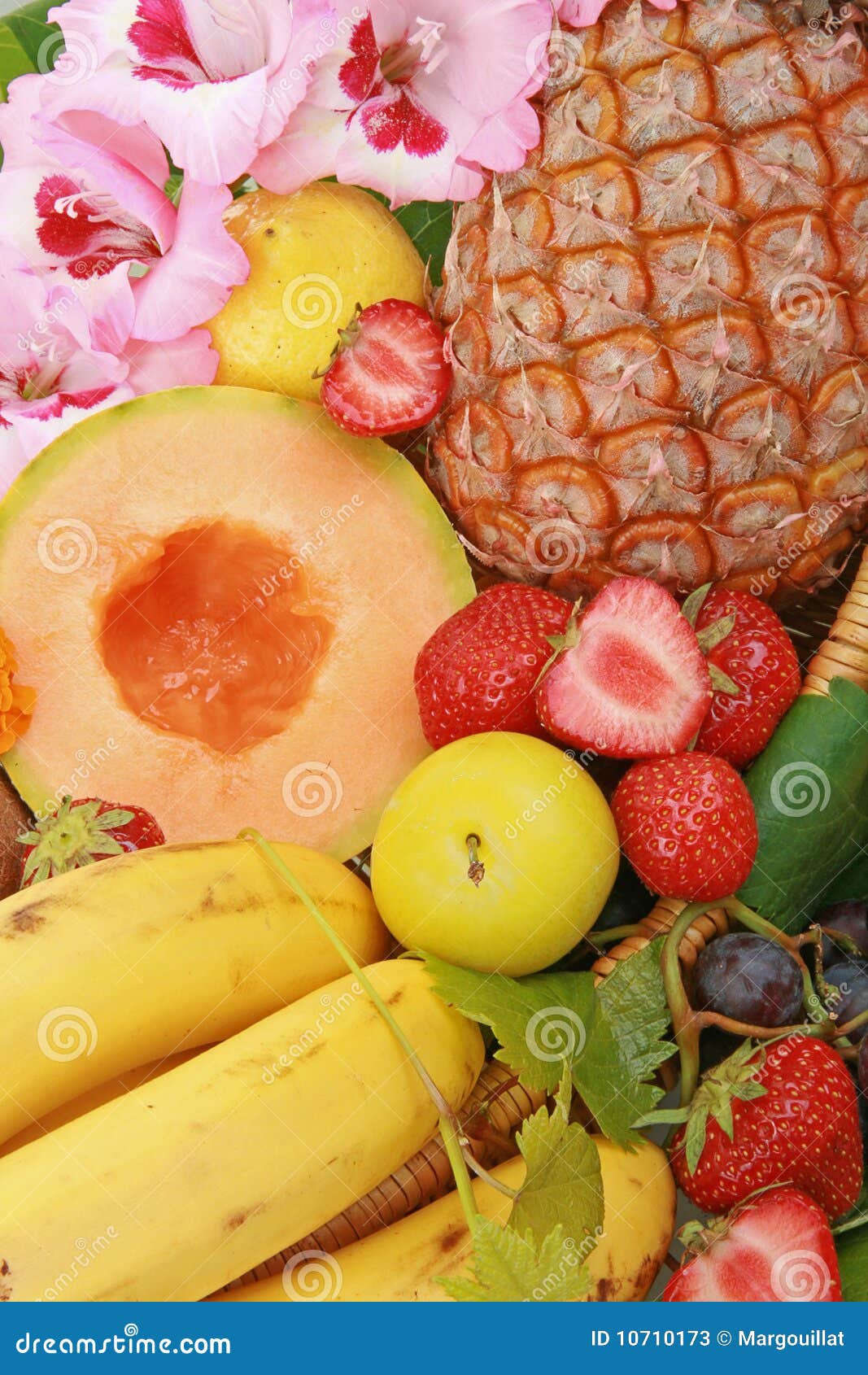 Tropische vruchten stock afbeelding. Image of voeding - 10710173