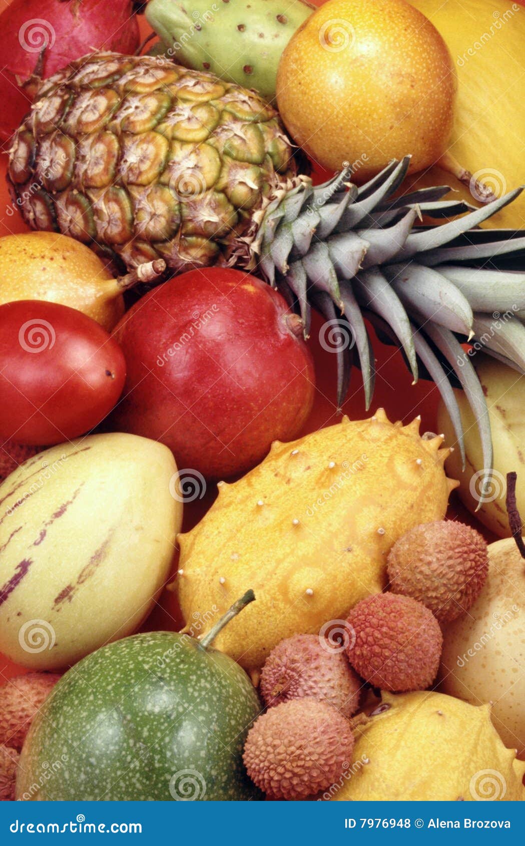 Tropische Vruchten En Groenten Stock Foto - Image of gezond, reus: 7976948