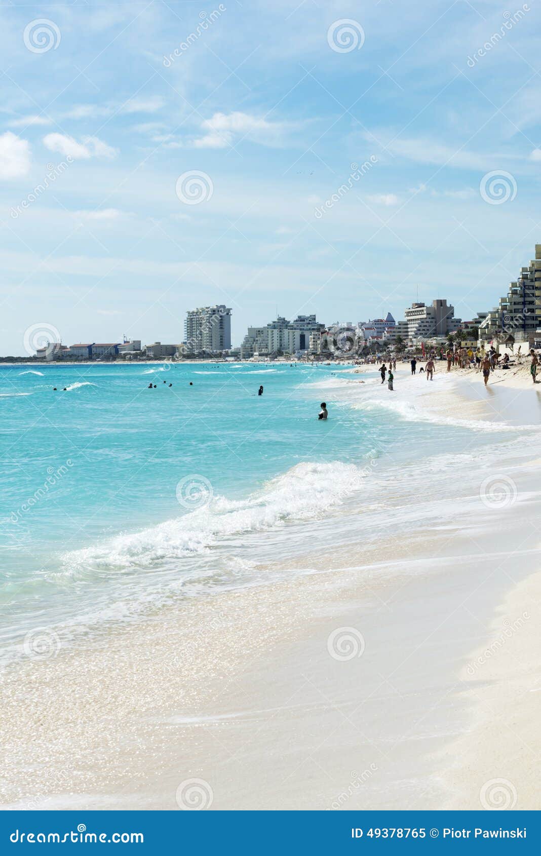 Tropischer Strand Des Paradieses Redaktionelles Bild - Bild von amerika ...