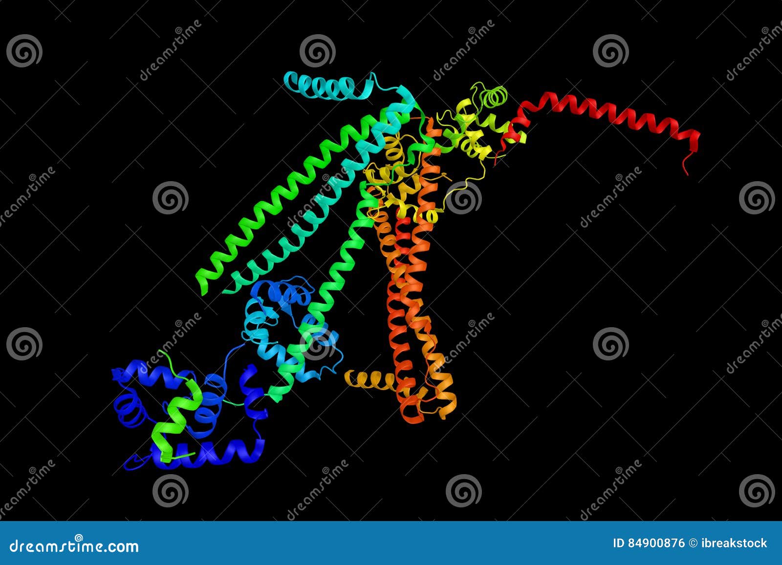 Troponine (structure 3d), Un Marqueur Diagnostique Et Un Complexe De Th ...