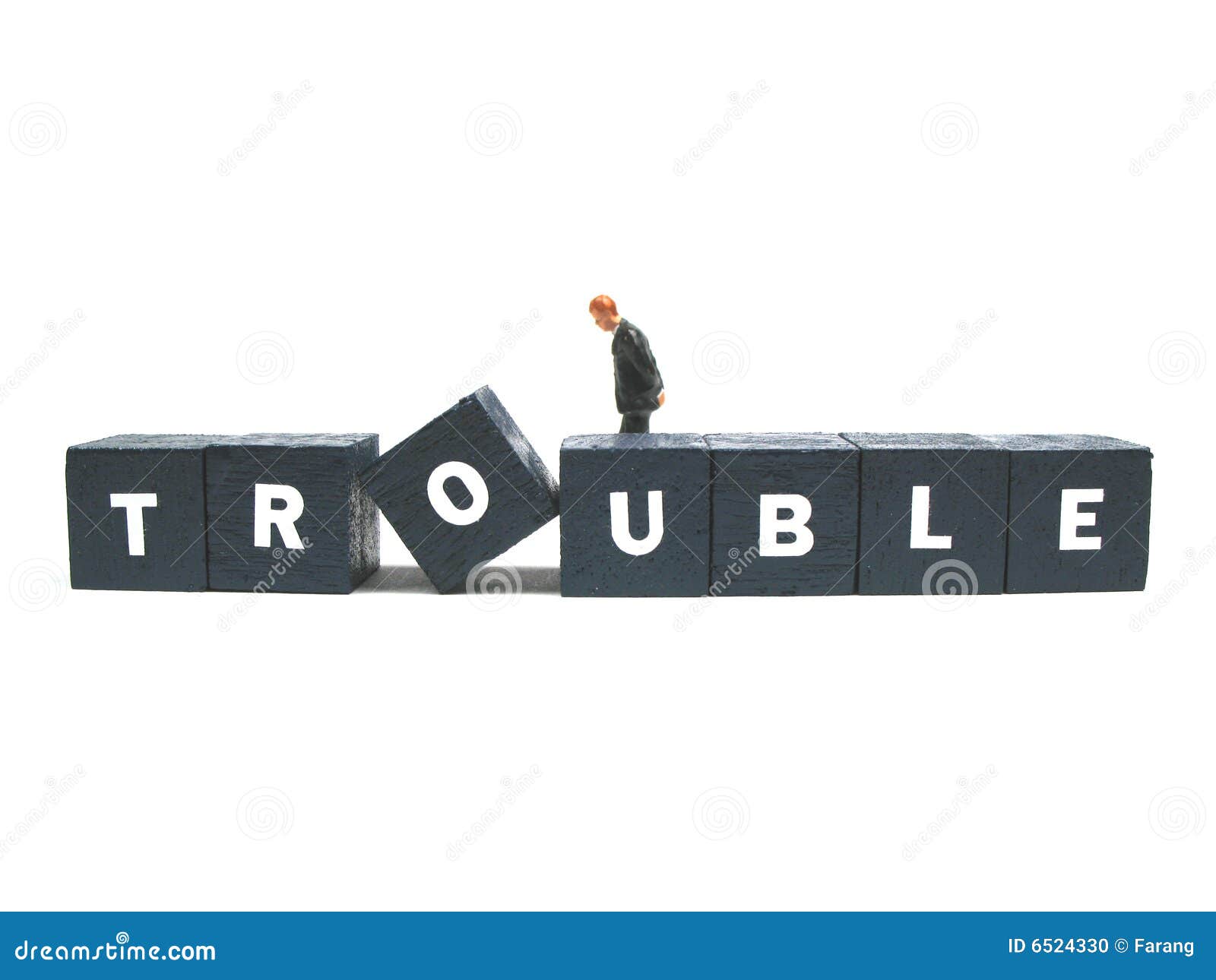 Trouble stock photo. Image of financial, dangerous, wood - 6524330