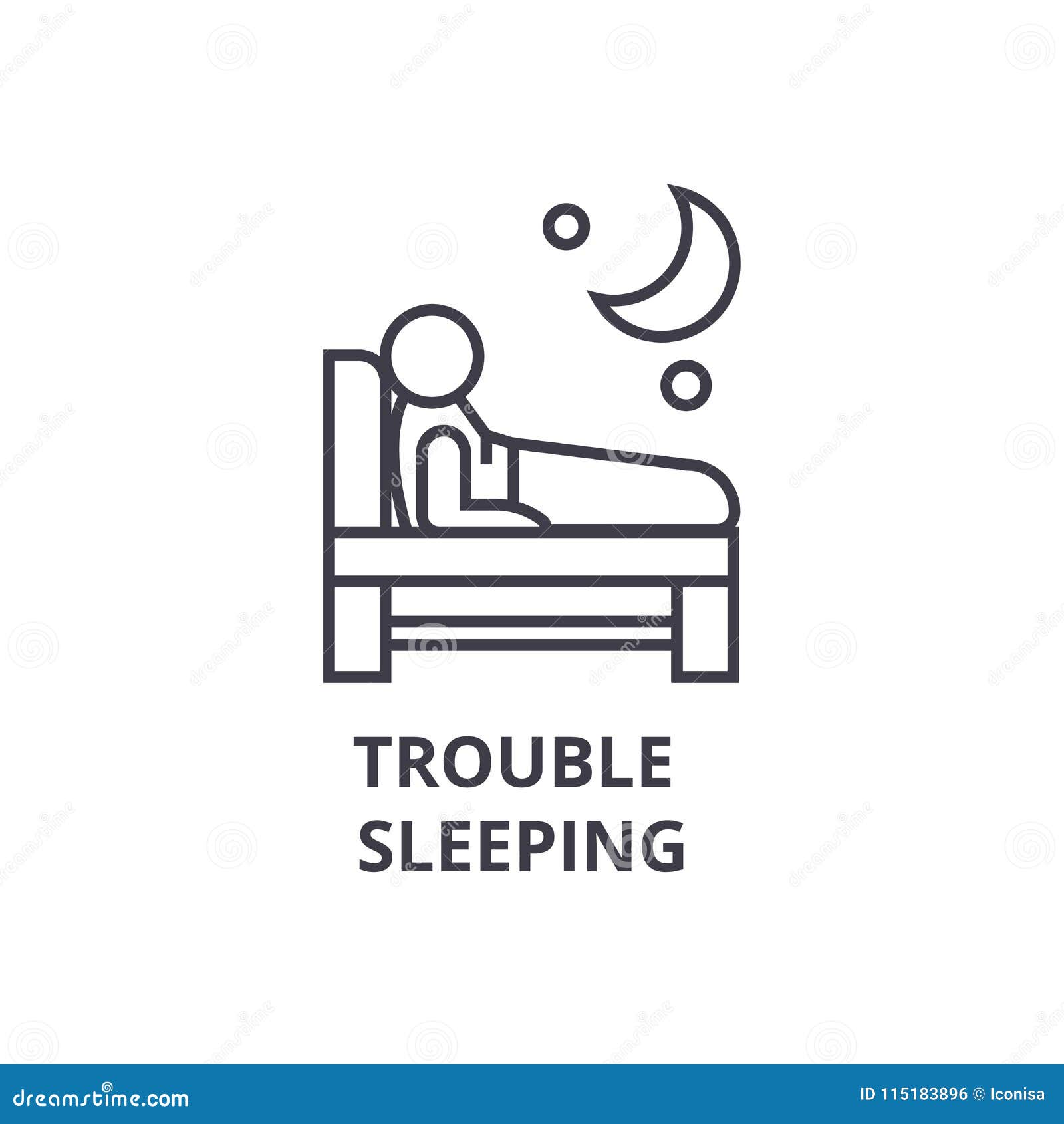 Trouble Sign Color Icon Set Isolated On White Background Cartoon Vector ...