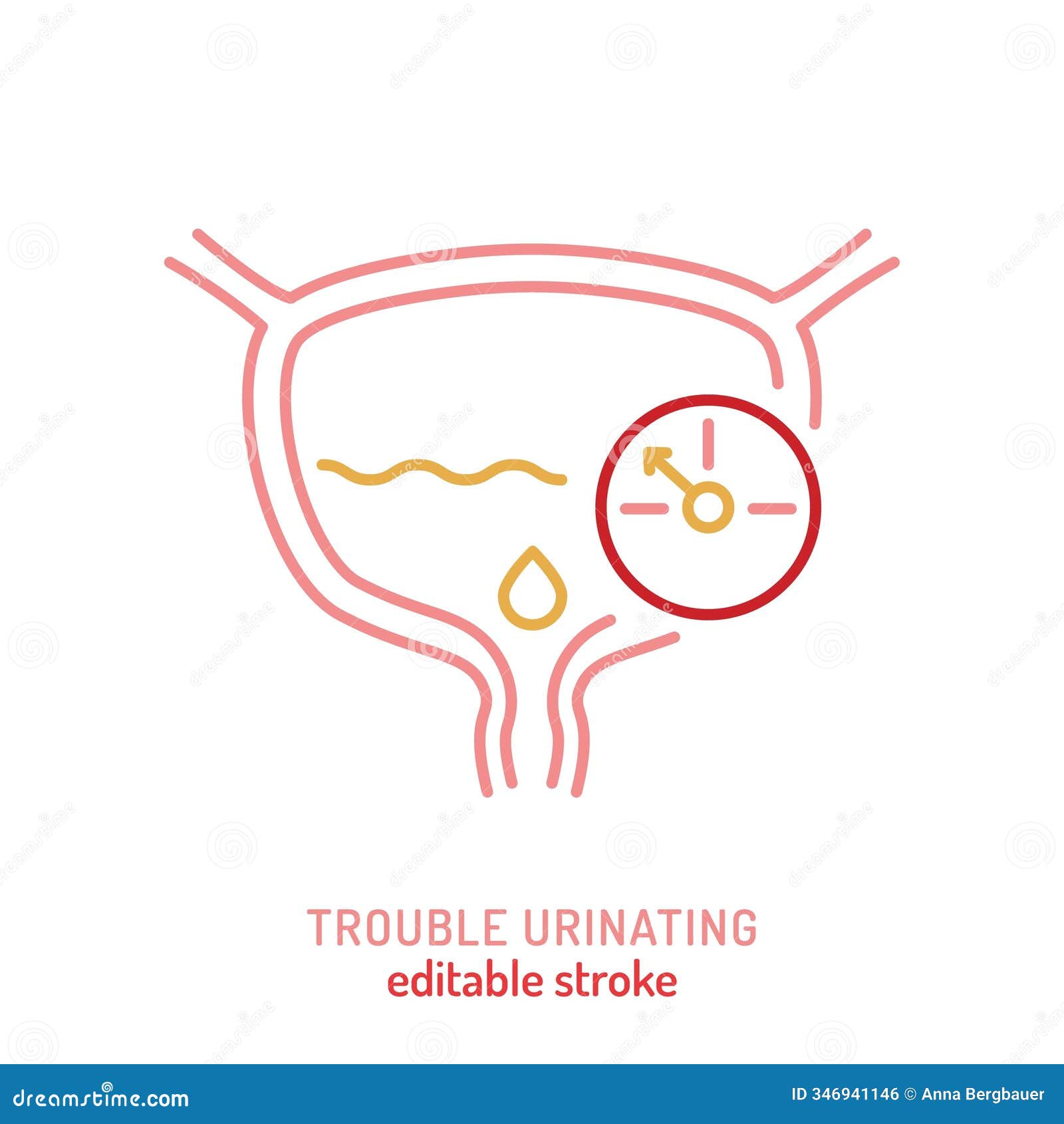 Trouble Sign Color Icon Set Isolated On White Background Cartoon Vector ...