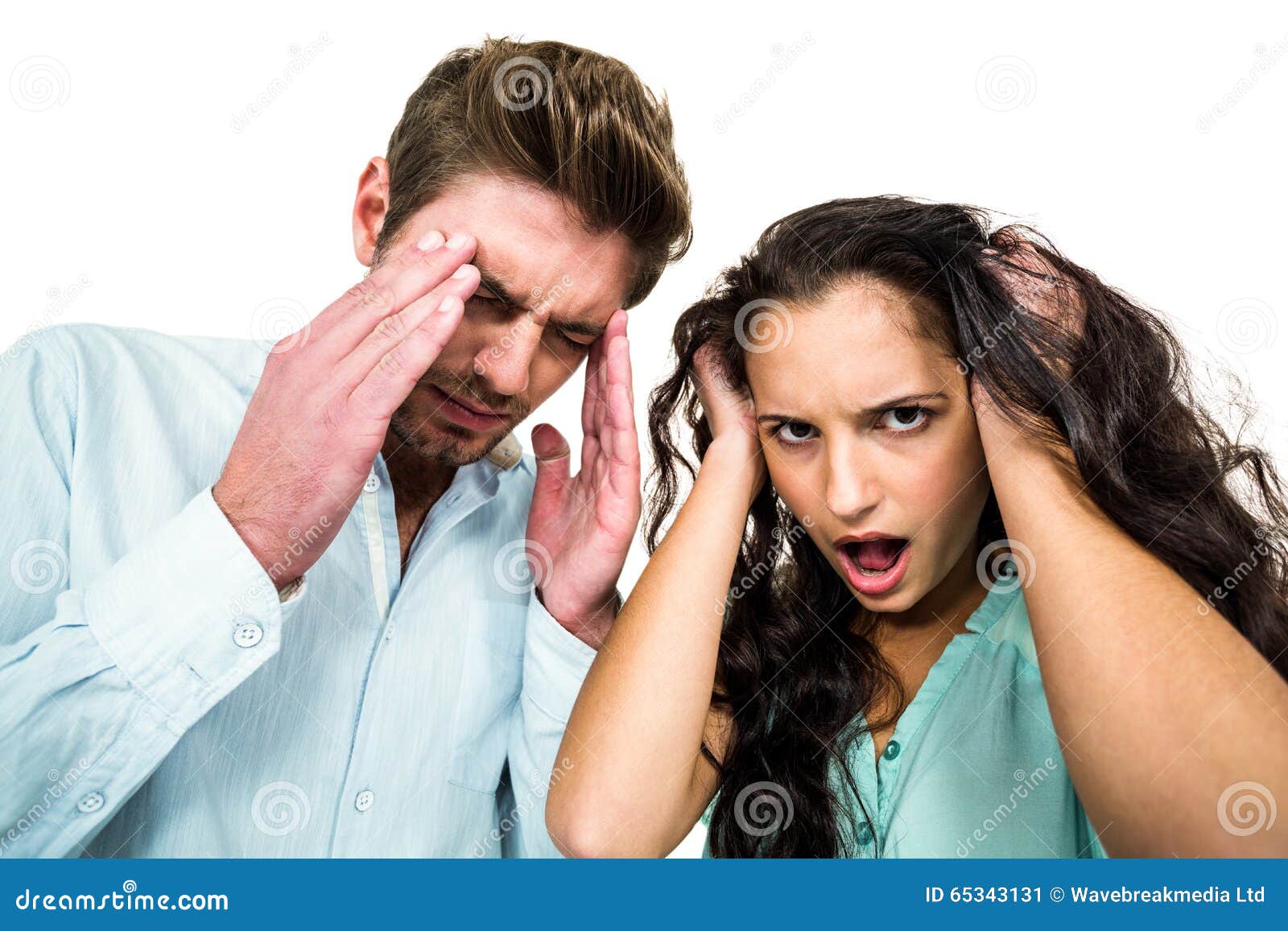 Troubled Couple Having Argument Stock Image - Image of angry, adult ...