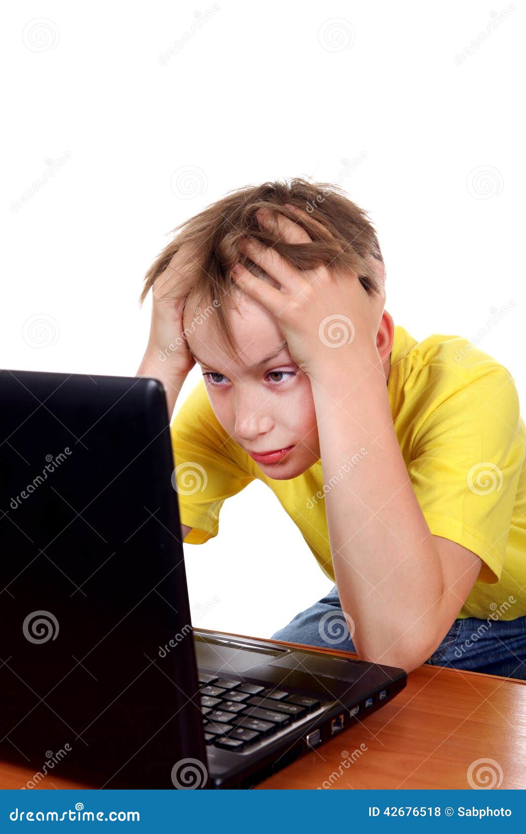Confused Computer Kid