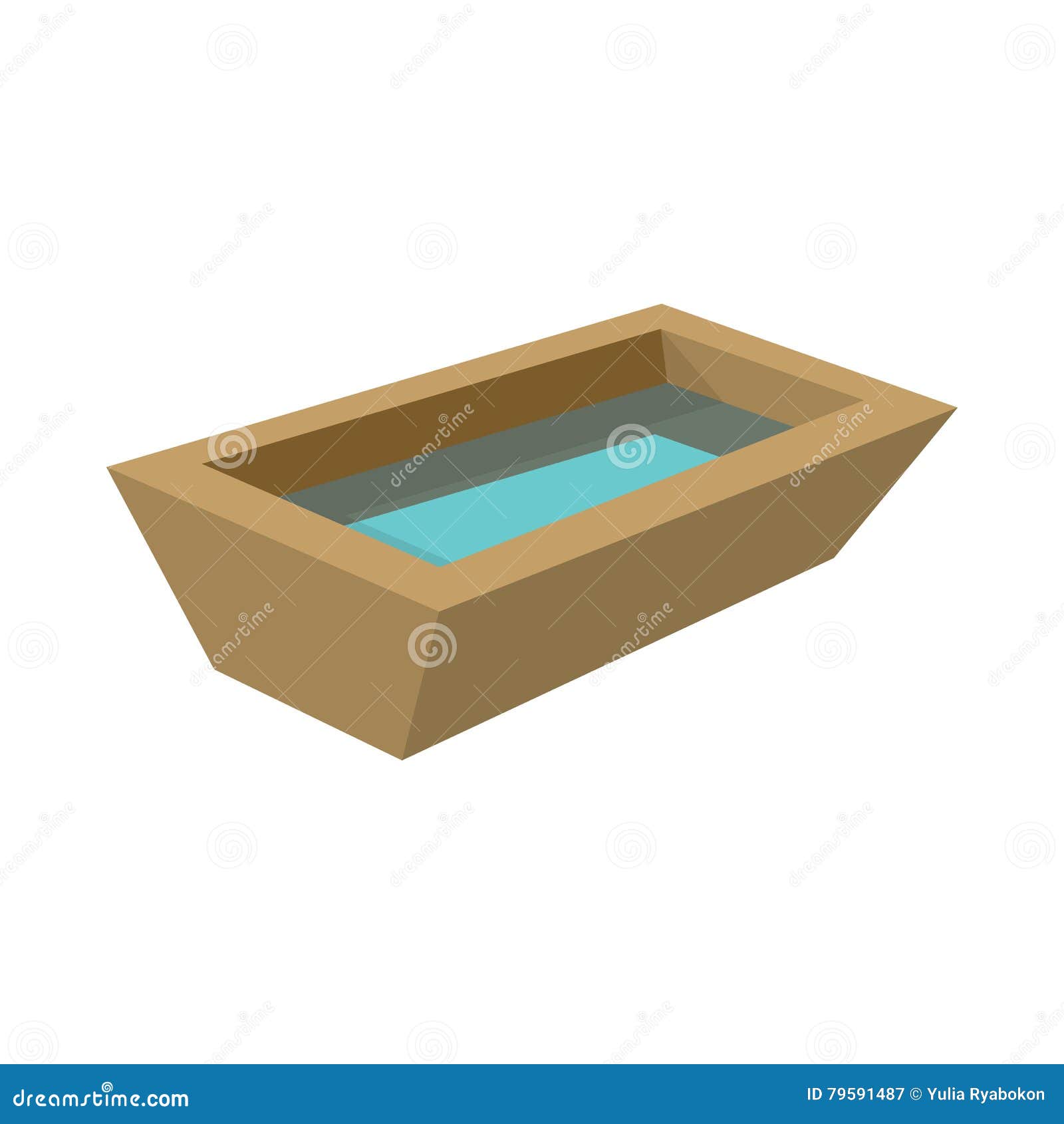 Trough Icon. Trendy Trough Logo Concept On White Background From Vector ...