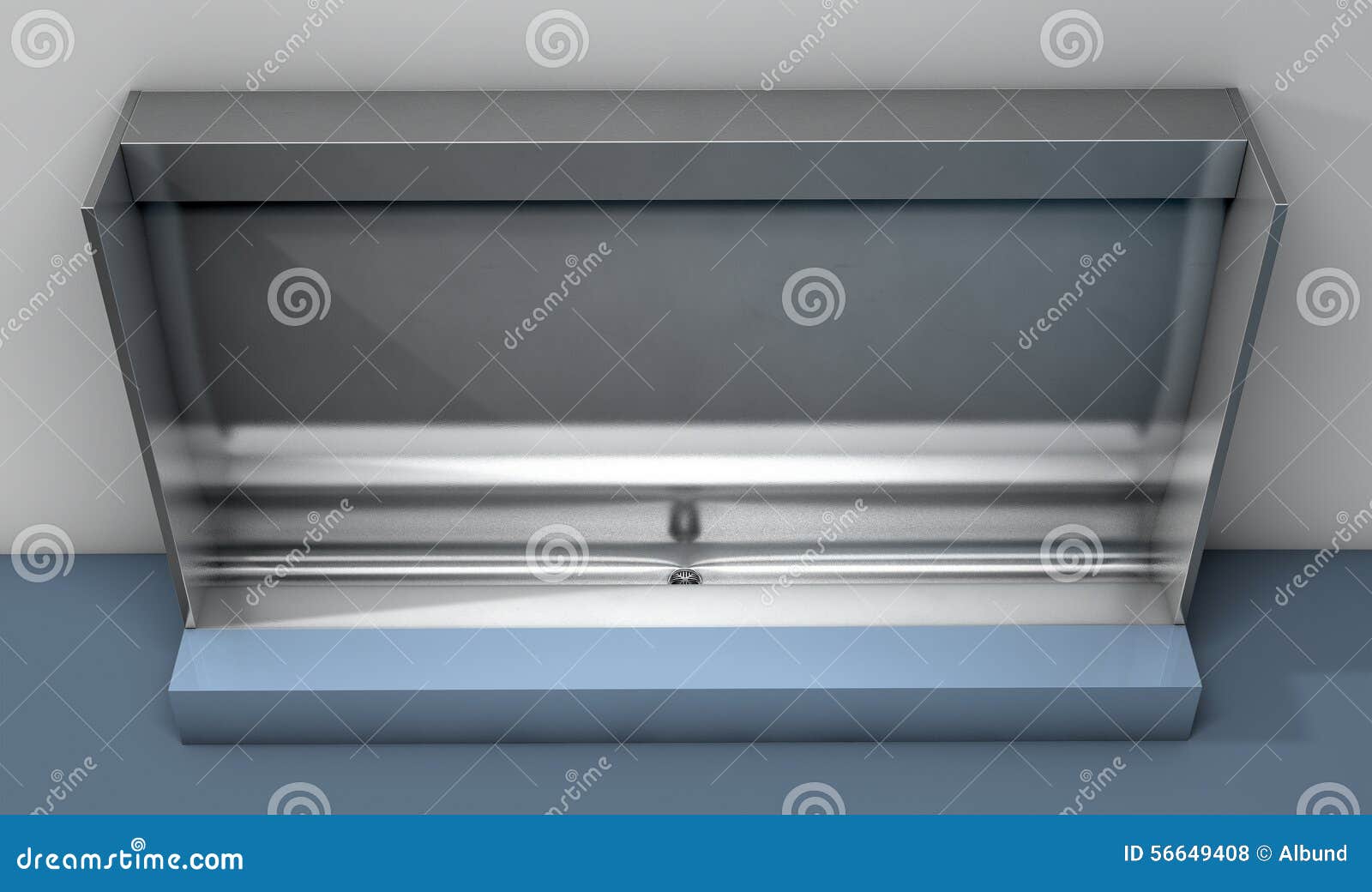 Trough Urinal stock photo. Image of iron, design, lavatory - 56649408