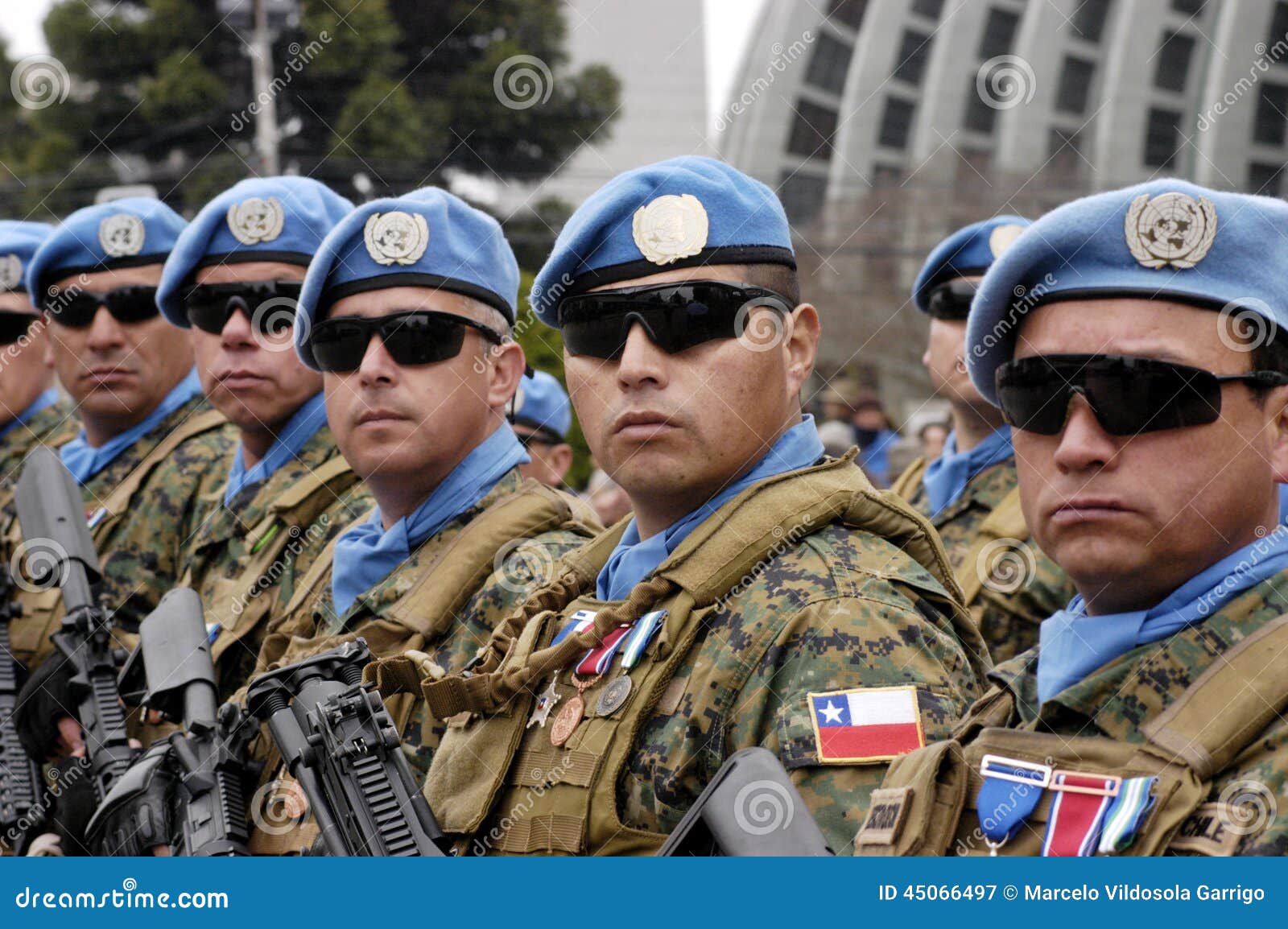Troupes de l'ONU photographie éditorial. Image du bleu - 45066497