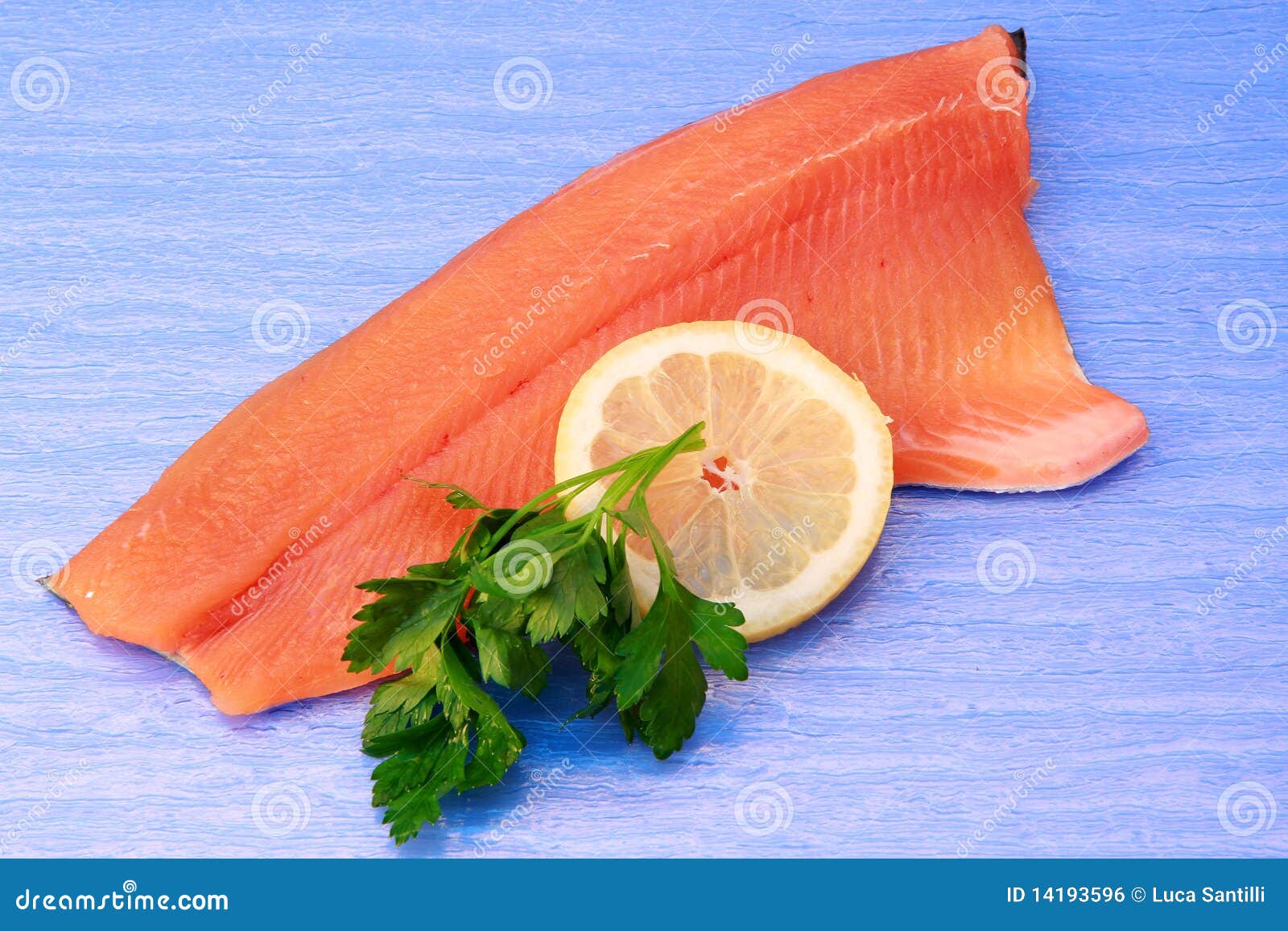 Trout fillet stock photo. Image of lemon, freshness, cook - 14193596