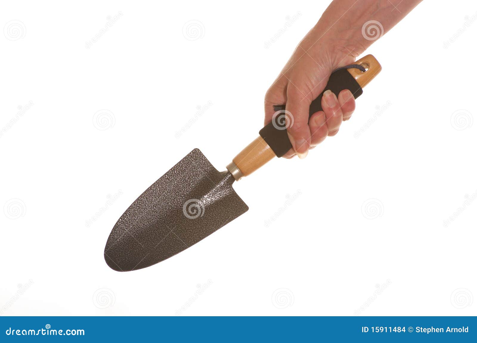 Trowel stock photo. Image of hold, soil, fist, gardening - 15911484