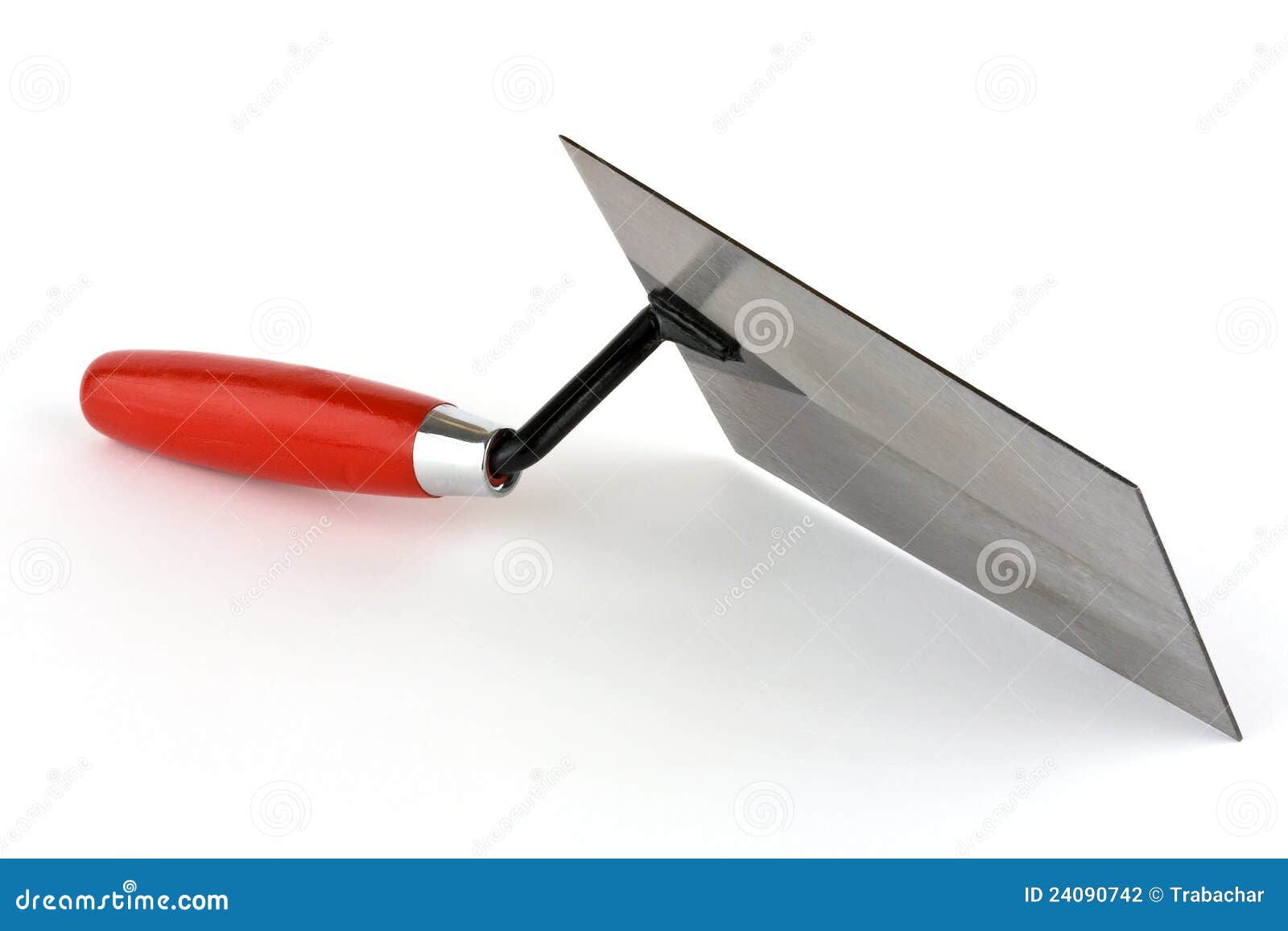 Trowel stock photo. Image of metal, build, hard, gray - 24090742