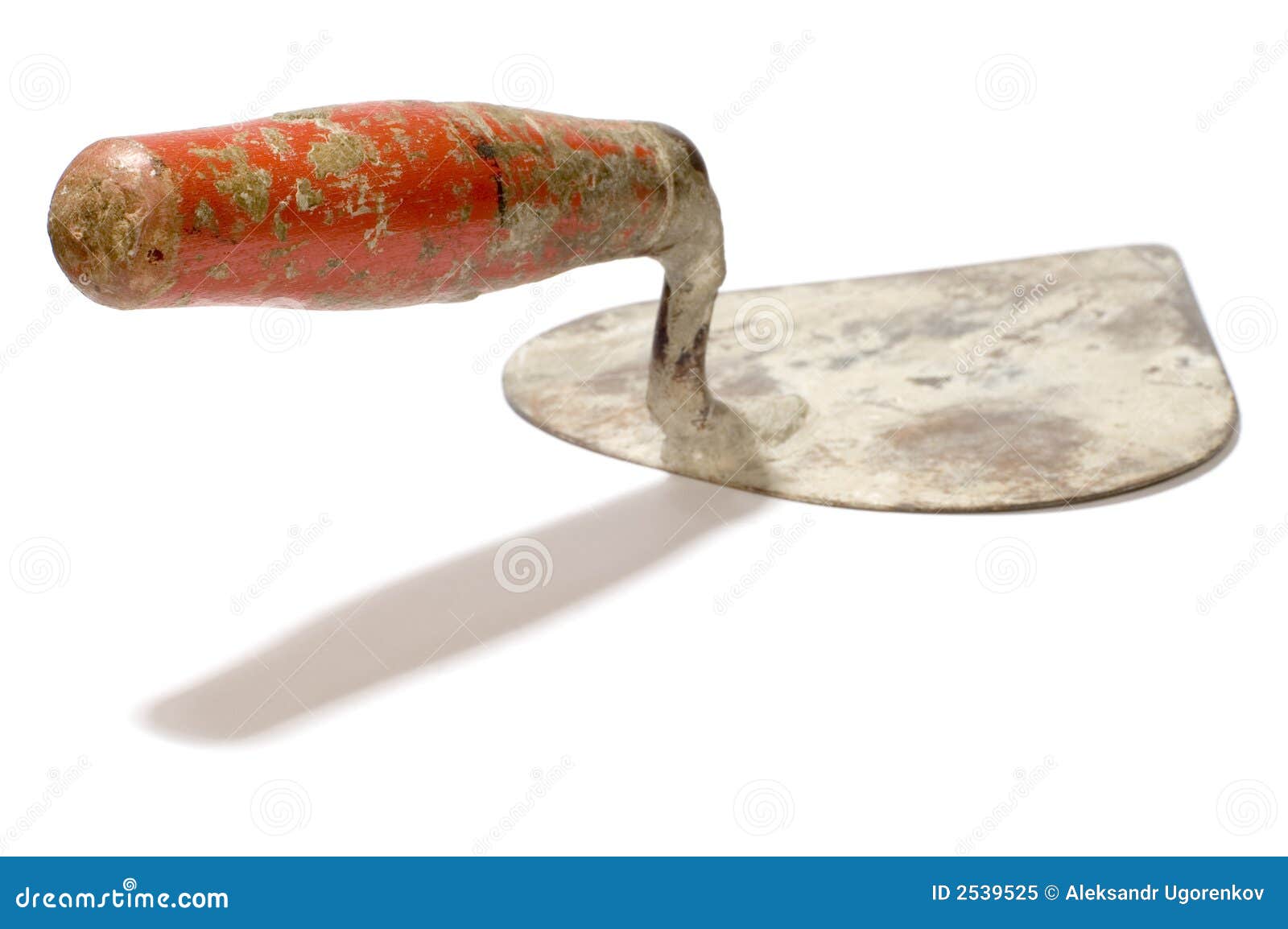 Trowel stock image. Image of bricklayer, spade, mortar - 2539525