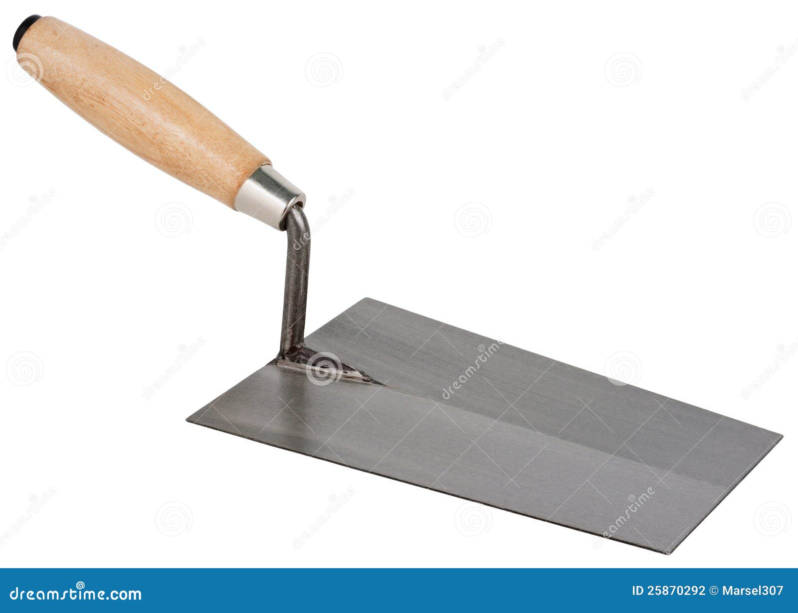 Trowel stock photo. Image of brown, hardware, iron, instrument - 25870292