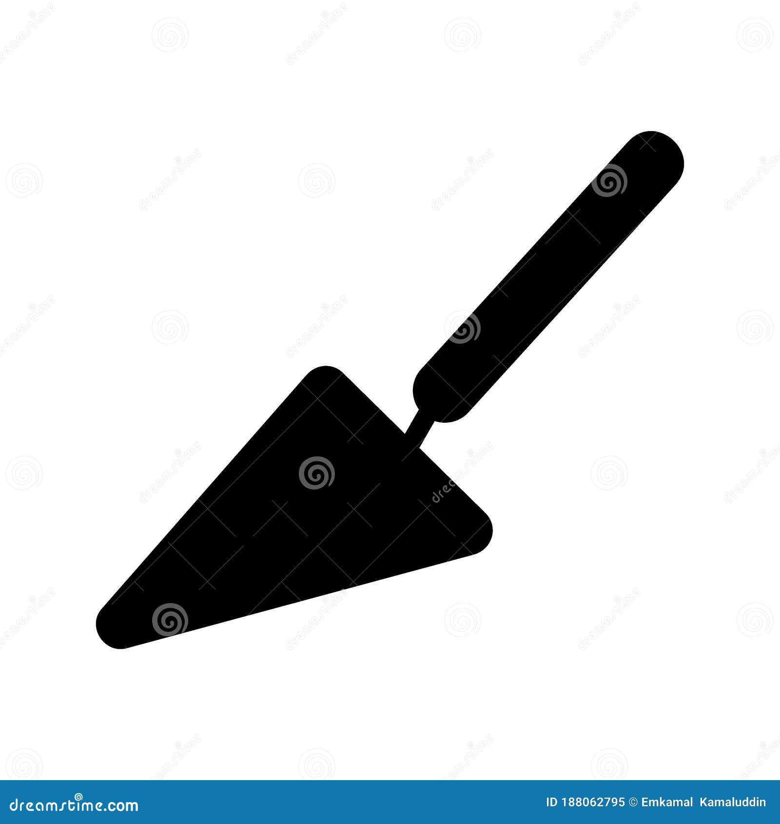 Trowel Icon or Logo Isolated Sign Symbol Vector Illustration Stock ... Trowel Icon or Logo Isolated Sign Symbol Vector Illustration Stock ...