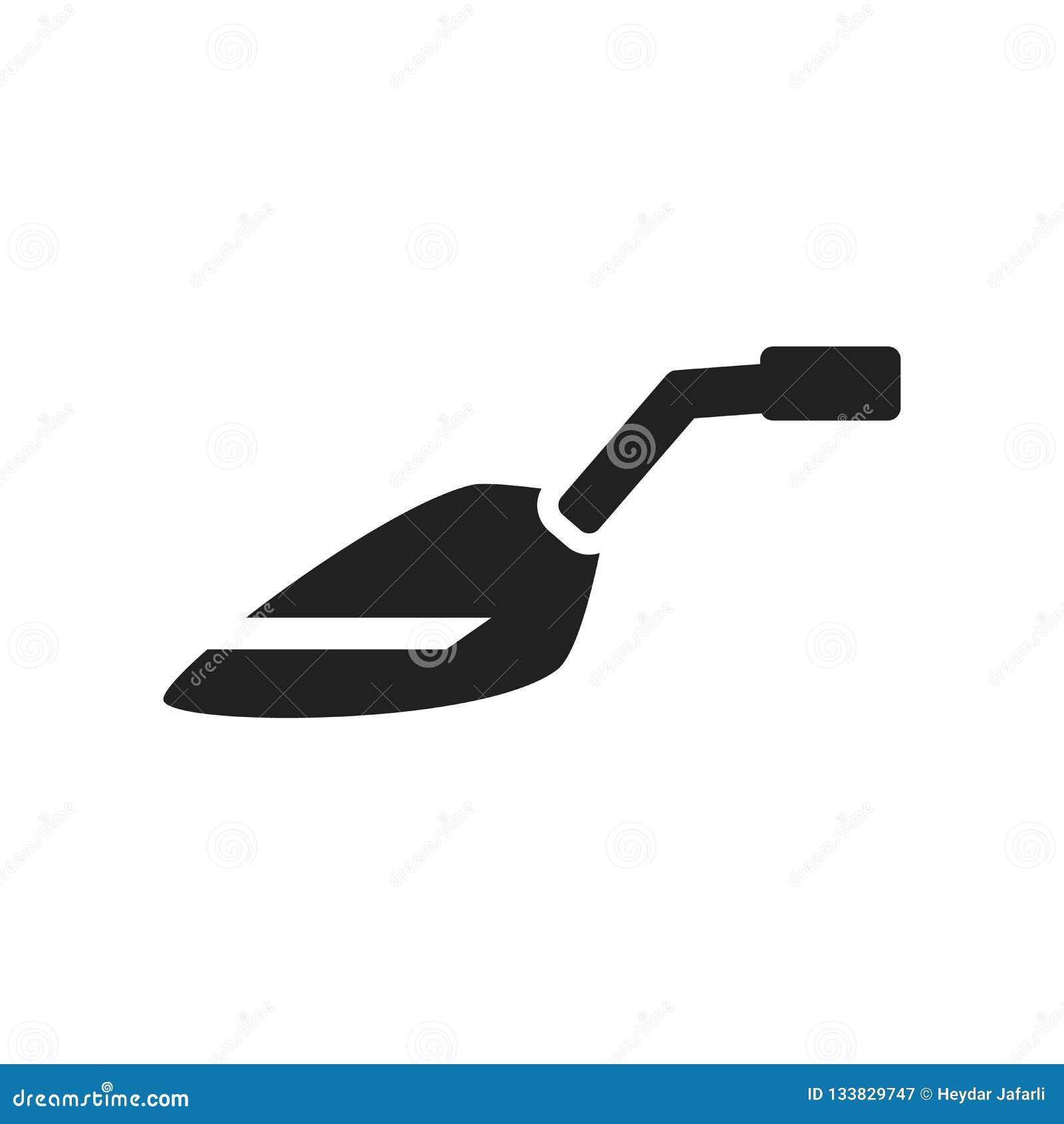 Trowel Icon Vector Isolated on White Background, Trowel Sign , F Stock ... Trowel Icon Vector Isolated on White Background, Trowel Sign , F Stock ...