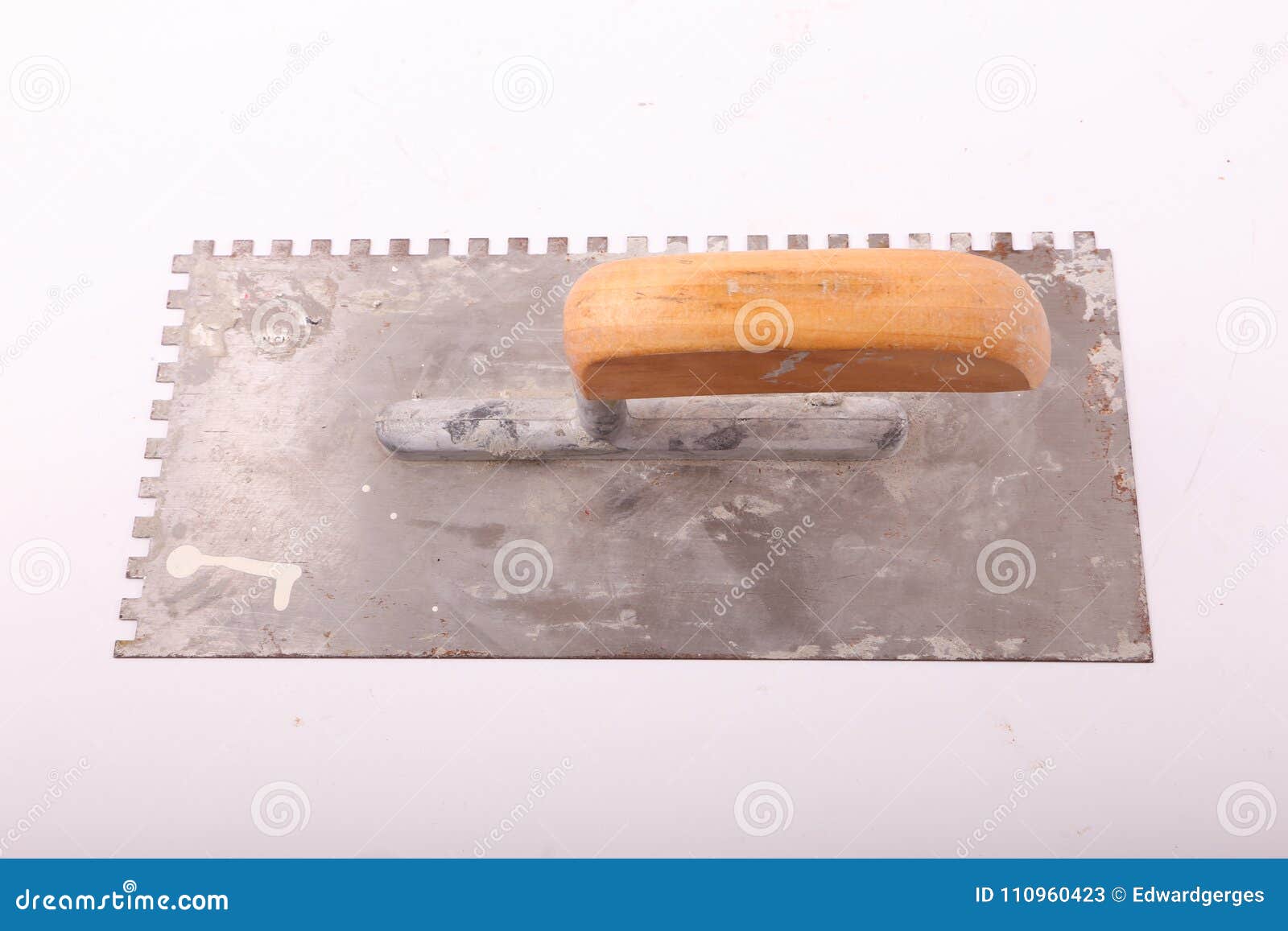 Trowel stock image. Image of painting, equipment, metallic - 110960423