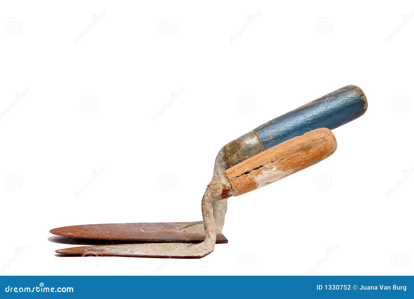 Trowels stock photo. Image of concrete, bricklayer, metal - 1330752