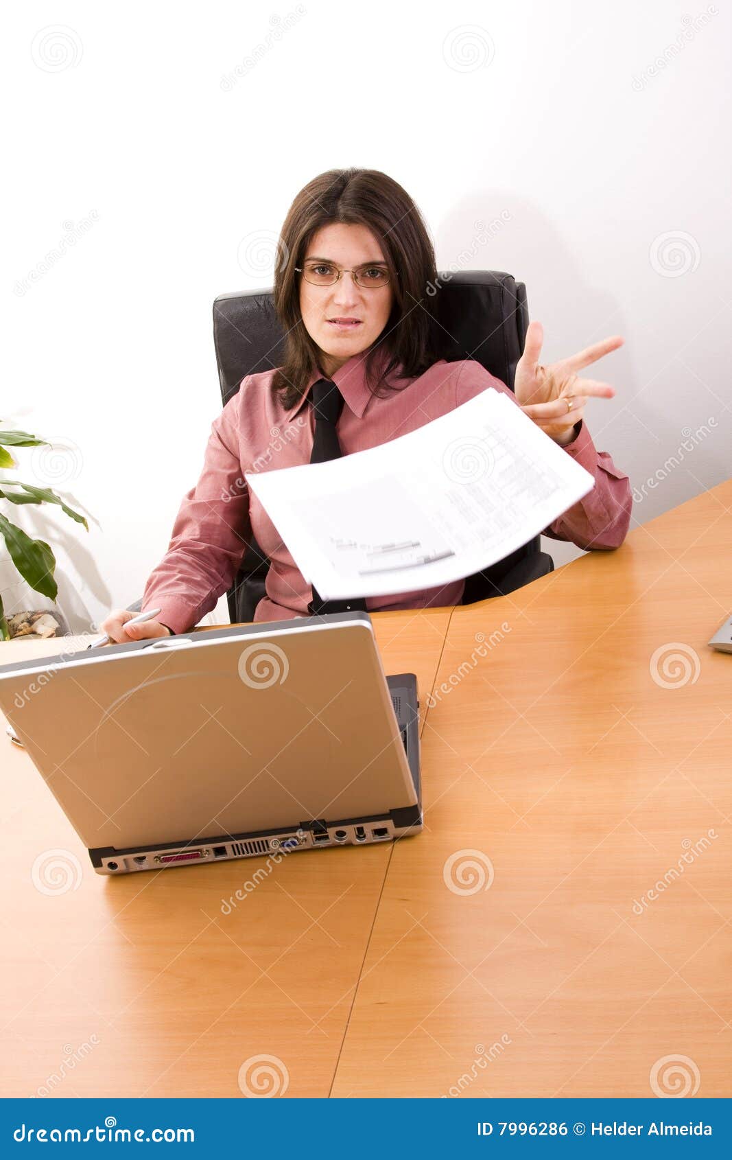 Trowing away documents stock photo. Image of consultant - 7996286