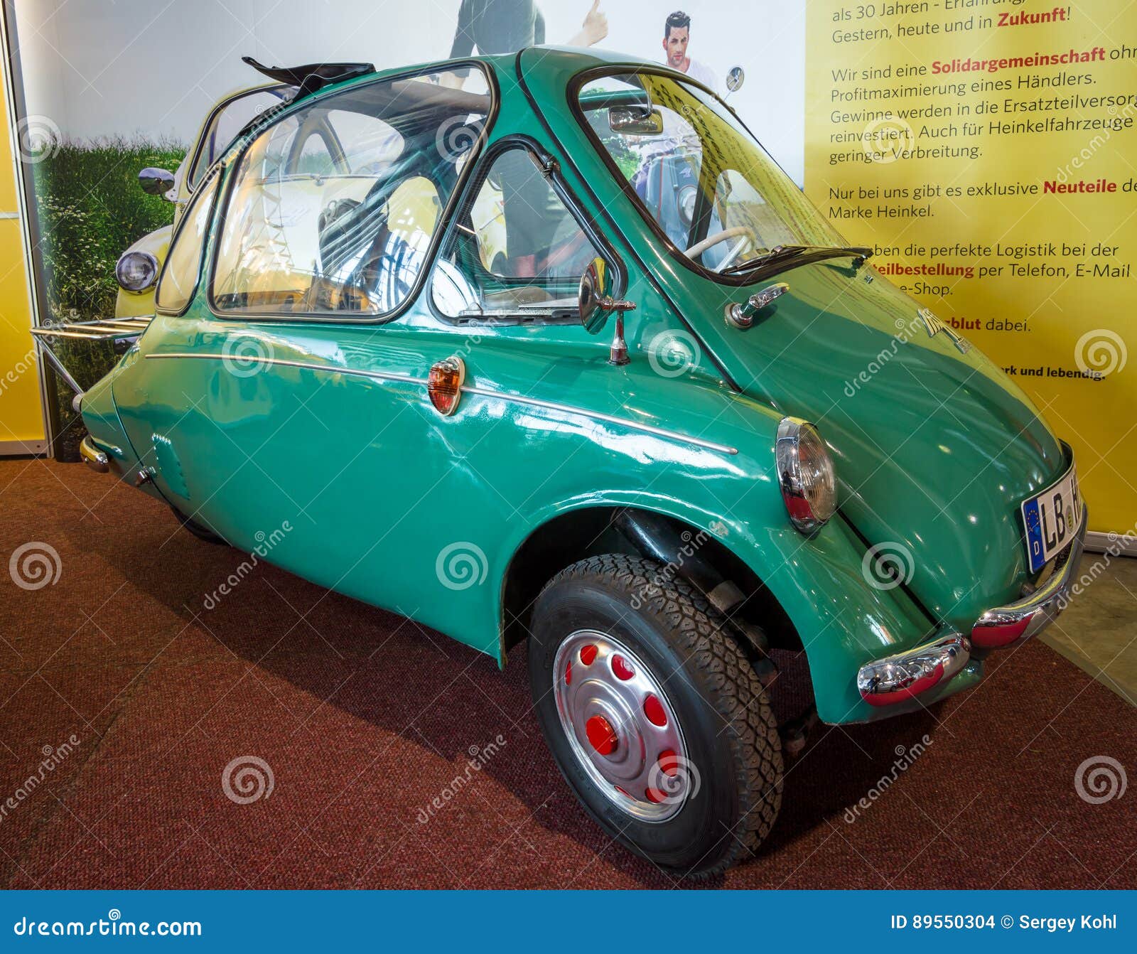 Troyano 200, 1956 De Microcar Heinkel Kabine Imagen de archivo ...
