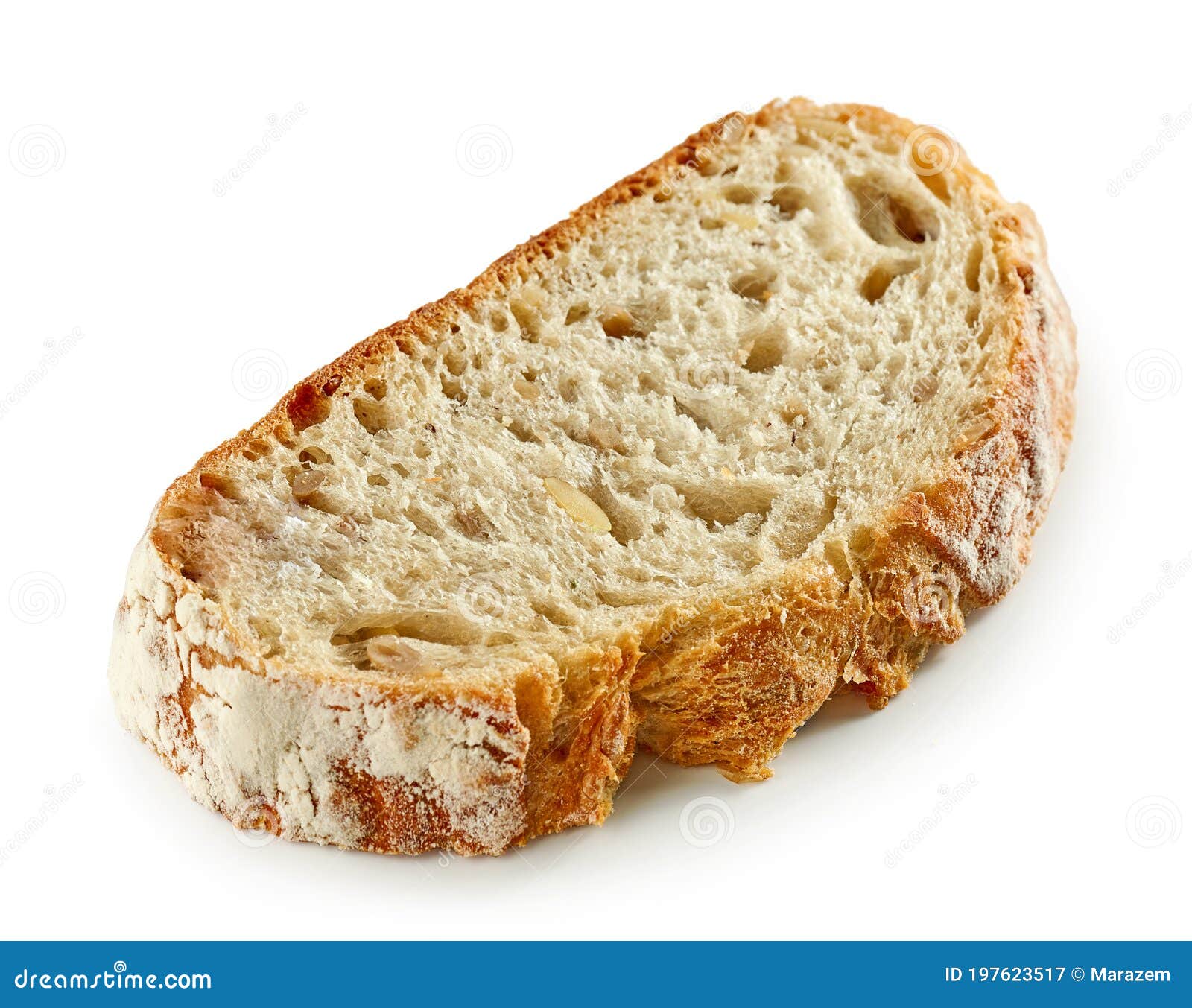 Trozo de pan sano imagen de archivo. Imagen de casero - 197623517